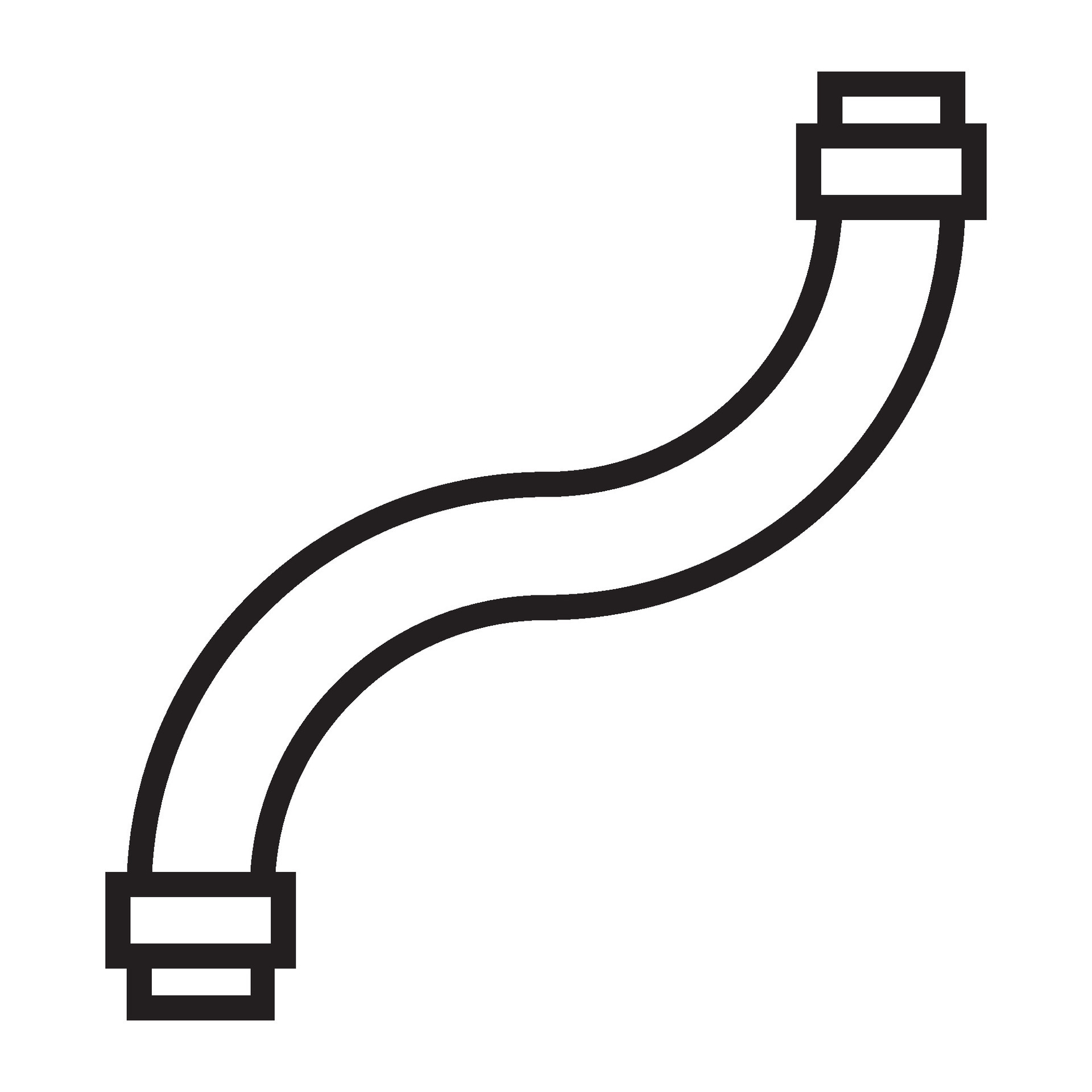 pipe icon vector 25734328 Vector Art at Vecteezy