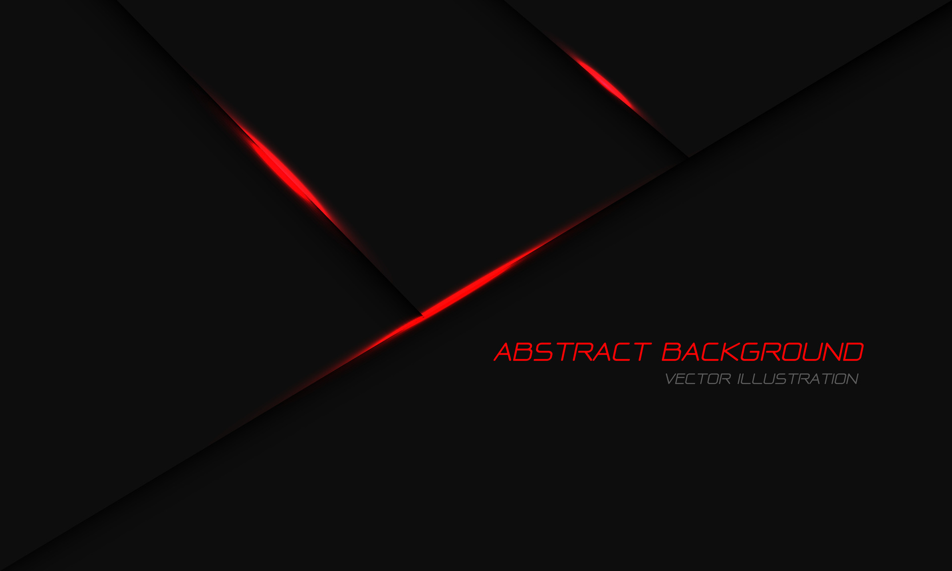 Abstract dark grey metallic red light geometric with simple text design ... Abstract dark grey metallic red light geometric with simple text design ...