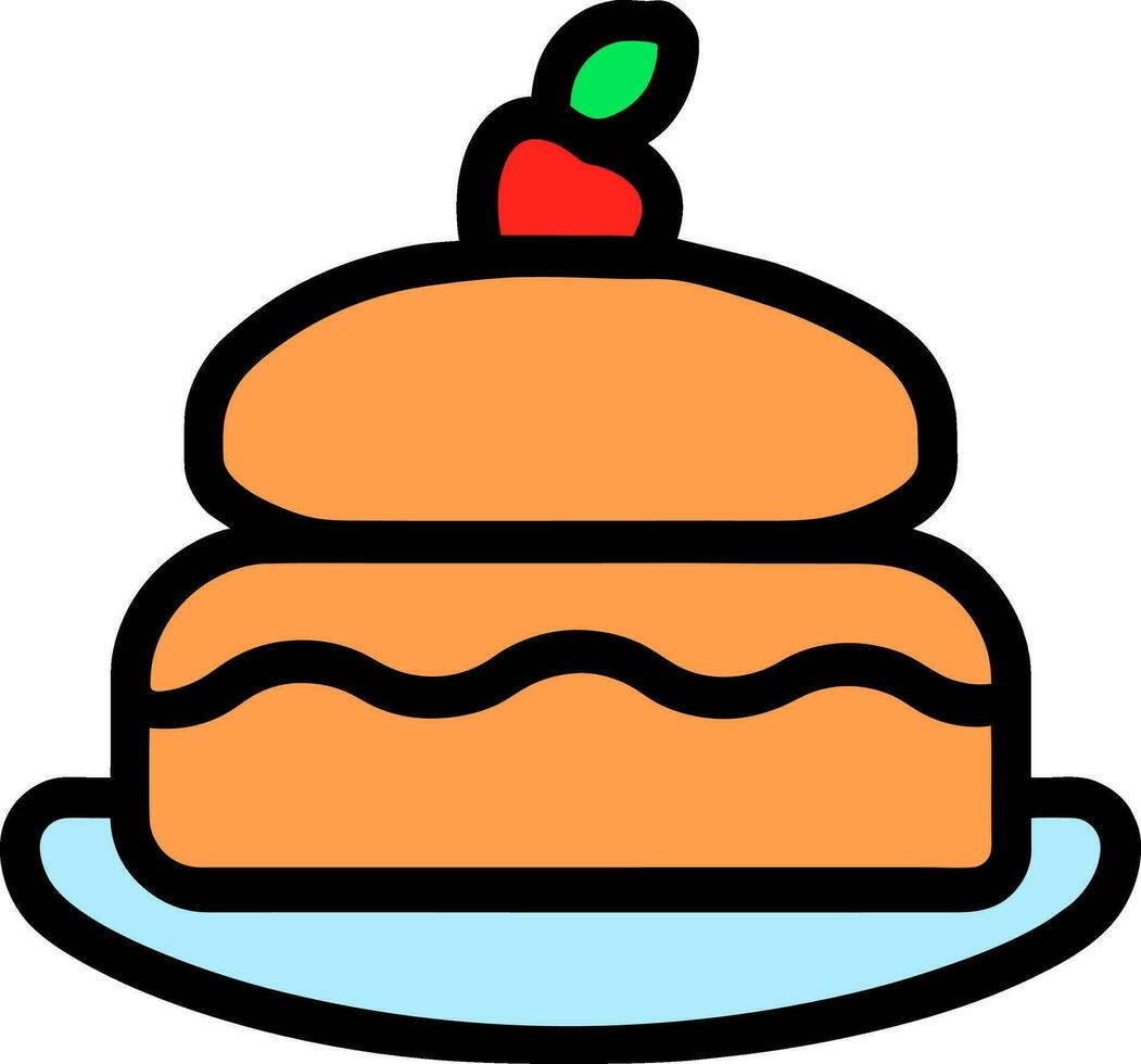 Birthday cake vector isolated icon. 25748043 Vector Art at Vecteezy Birthday cake vector isolated icon. 25748043 Vector Art at Vecteezy