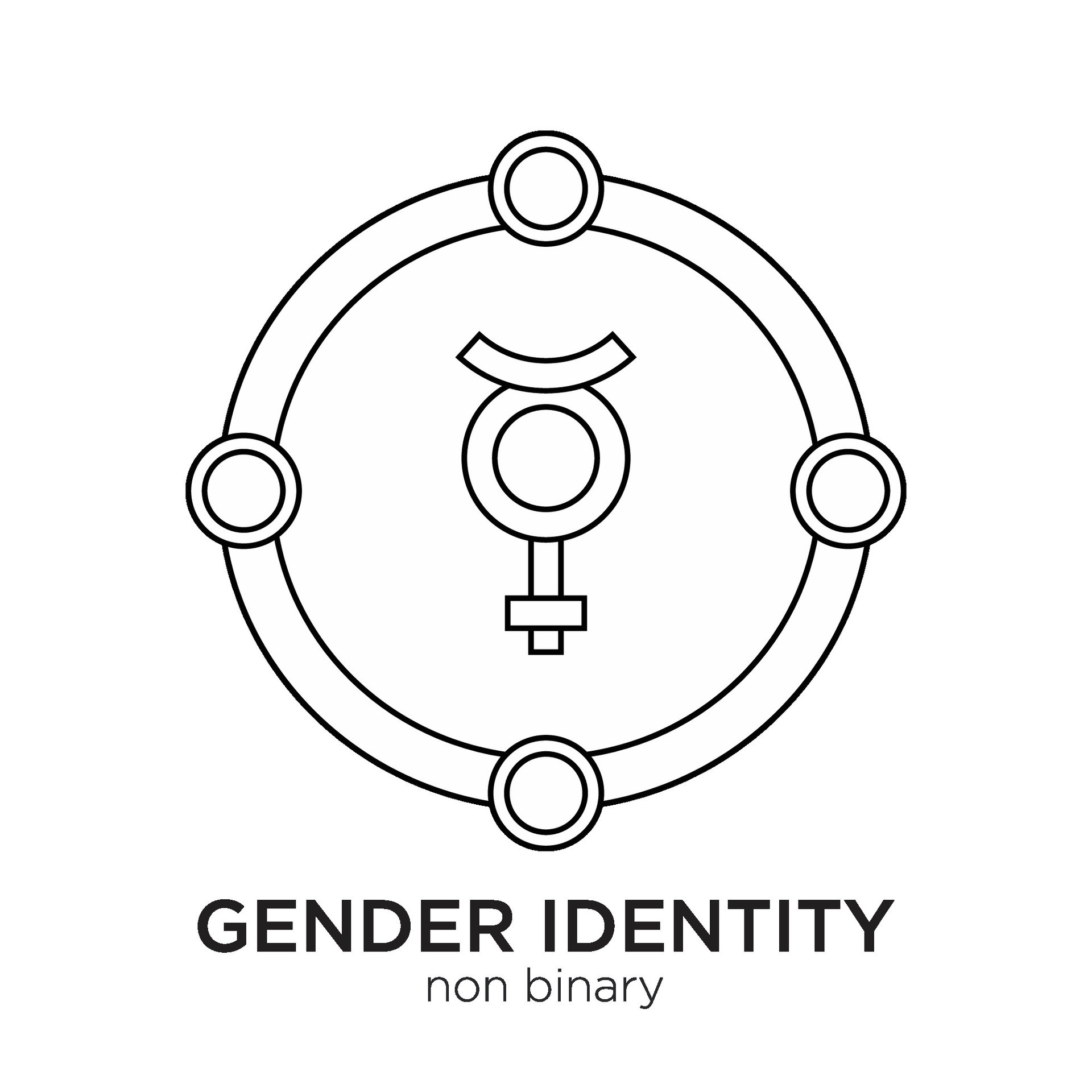 non binary vector 25748413 Vector Art at Vecteezy