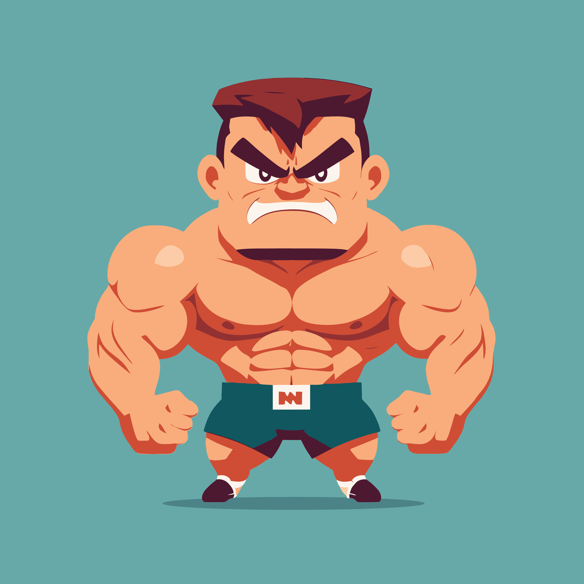 Macho Men Clip Art
