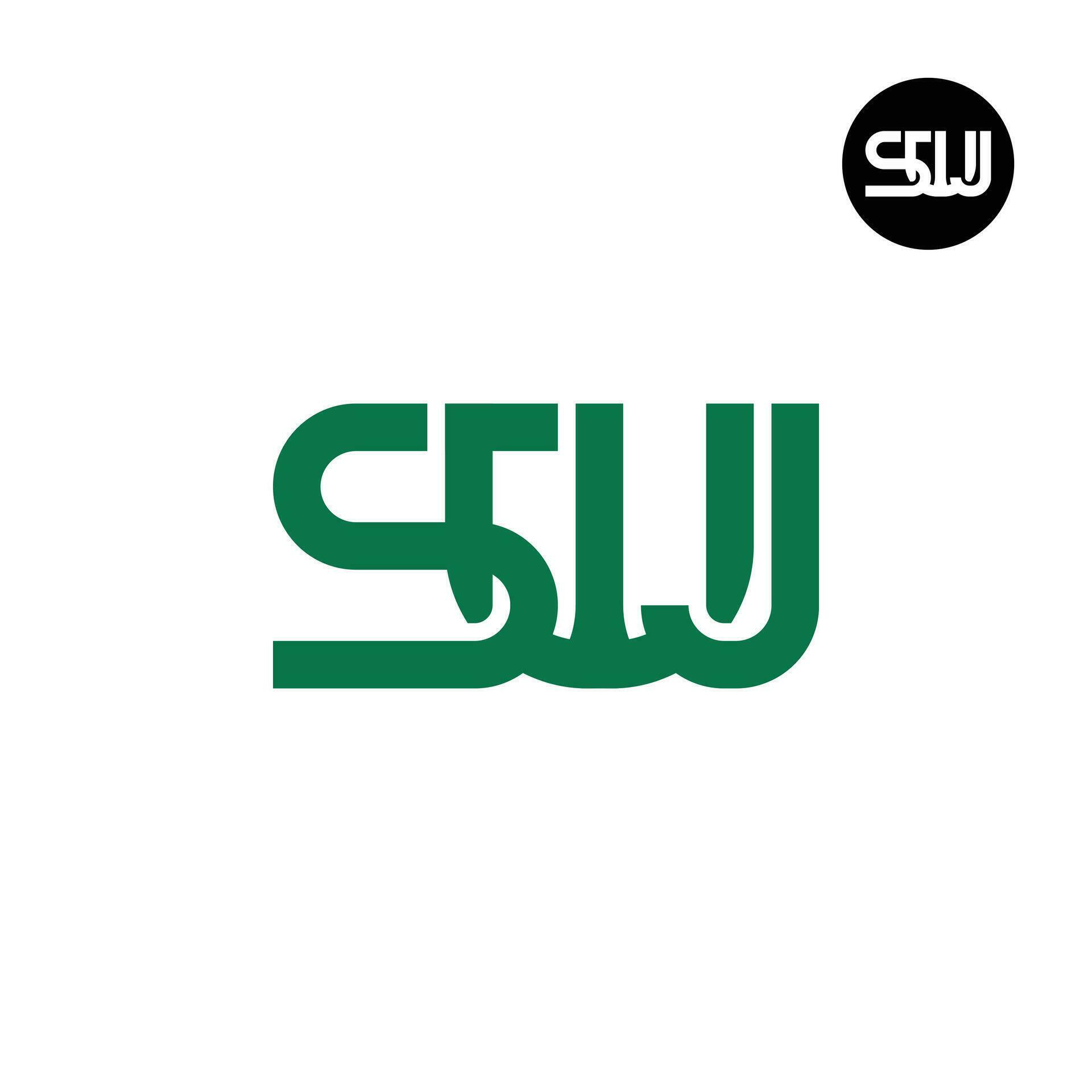 Letter SWJ Monogram Logo Design 25753173 Vector Art at Vecteezy