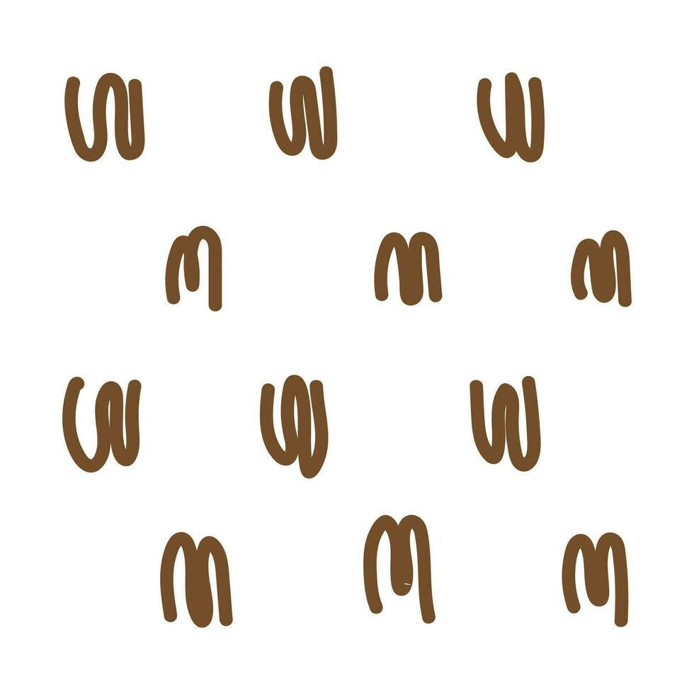 Abstract Seamless Doodle Pattern Various Lines And Shapes Colorful Abstract Seamless Patterns