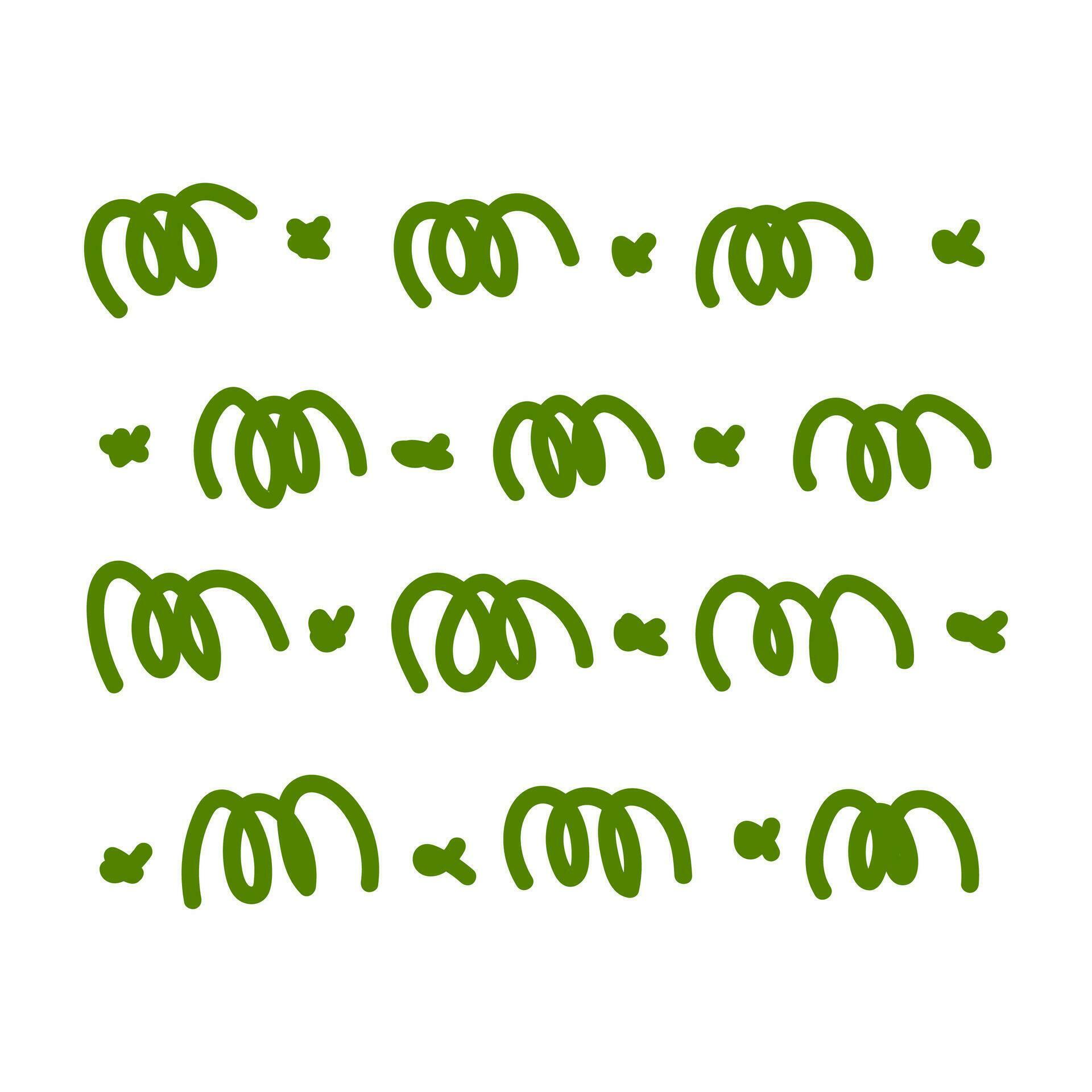 Abstract Seamless Doodle Pattern Various Lines And Shapes Colorful Abstract Seamless Patterns