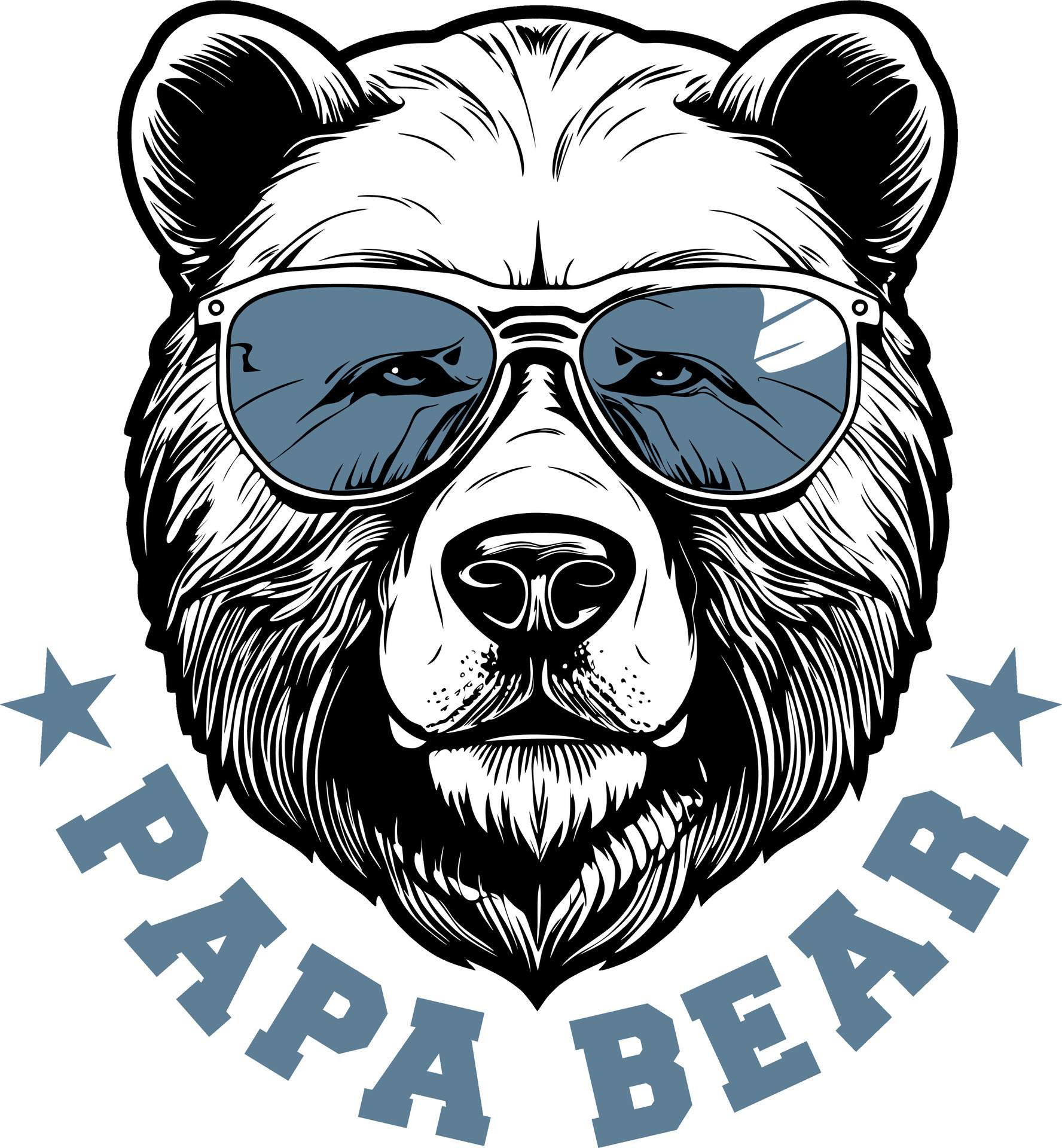 Papa Bear Clipart 25757157 Vector Art At Vecteezy