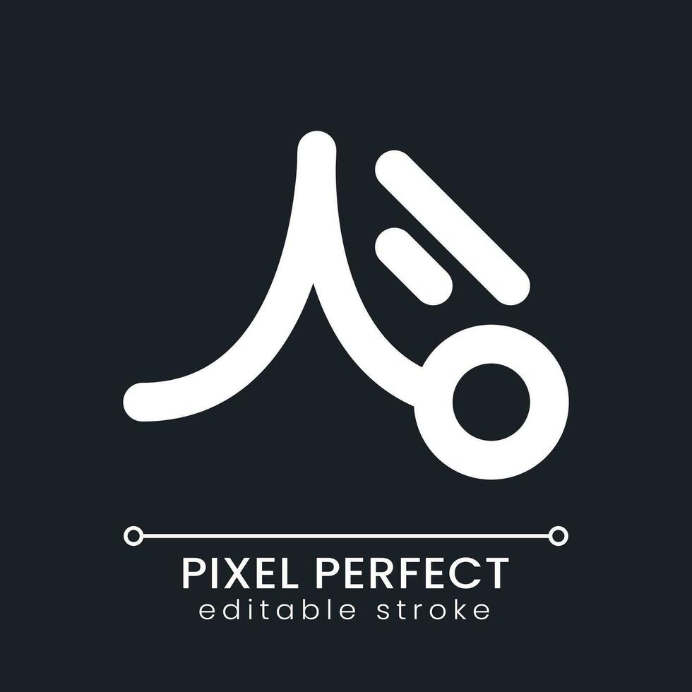 Animation Pixel Perfect White Linear Ui Icon For Dark Theme Create Animated Video Mobile