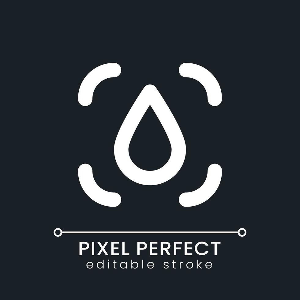 Blur Transition Pixel Perfect White Linear Ui Icon For Dark Theme Video Effect Post Production