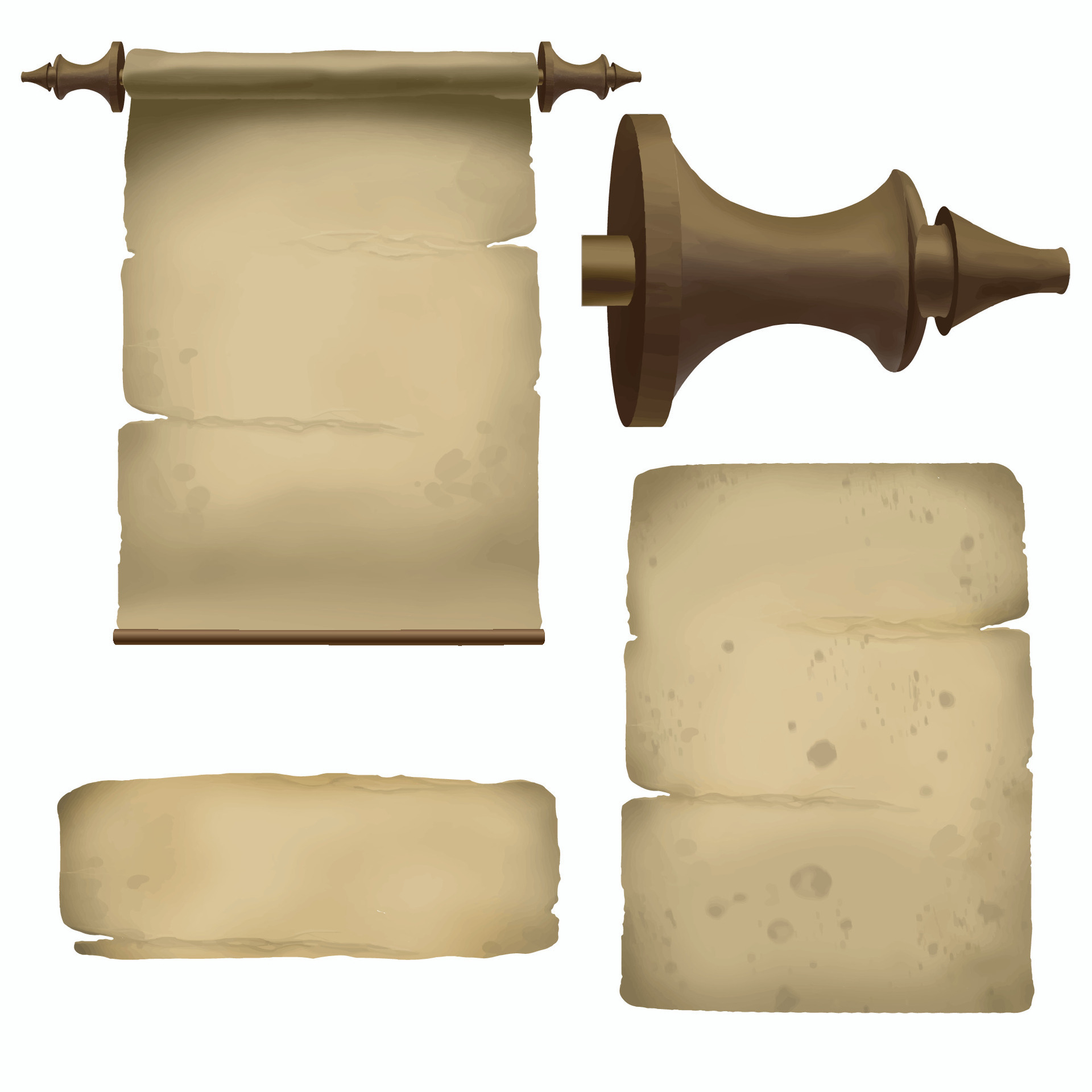 Old Paper Scroll Texture
