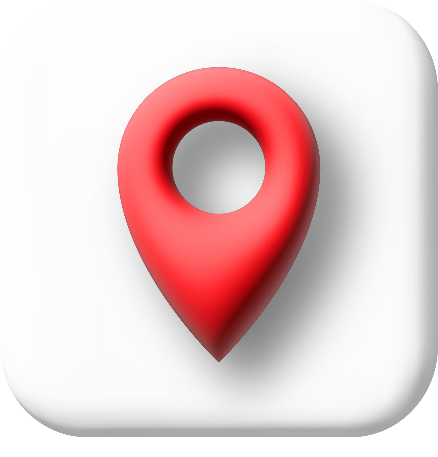 Checkmark Icon Approvement Concept Geolocation Map Mark Point Location 3d Cartoon
