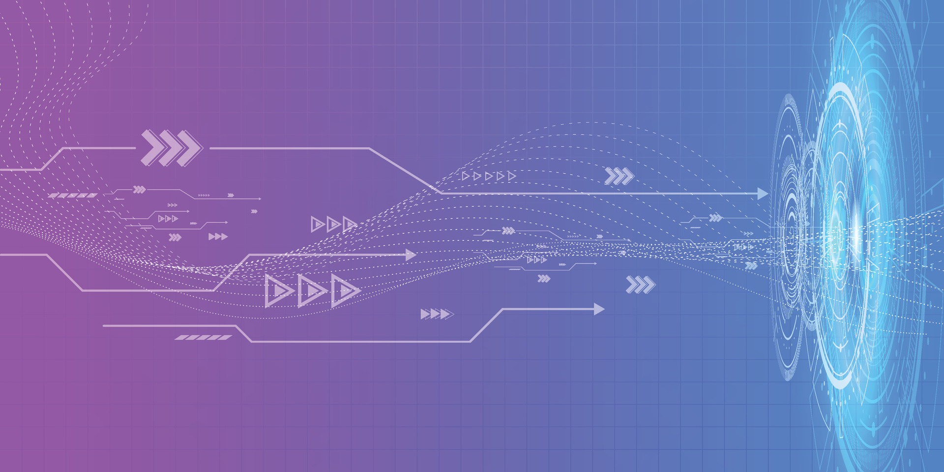 Abstract technology gradient background.circuit circle line digital ...