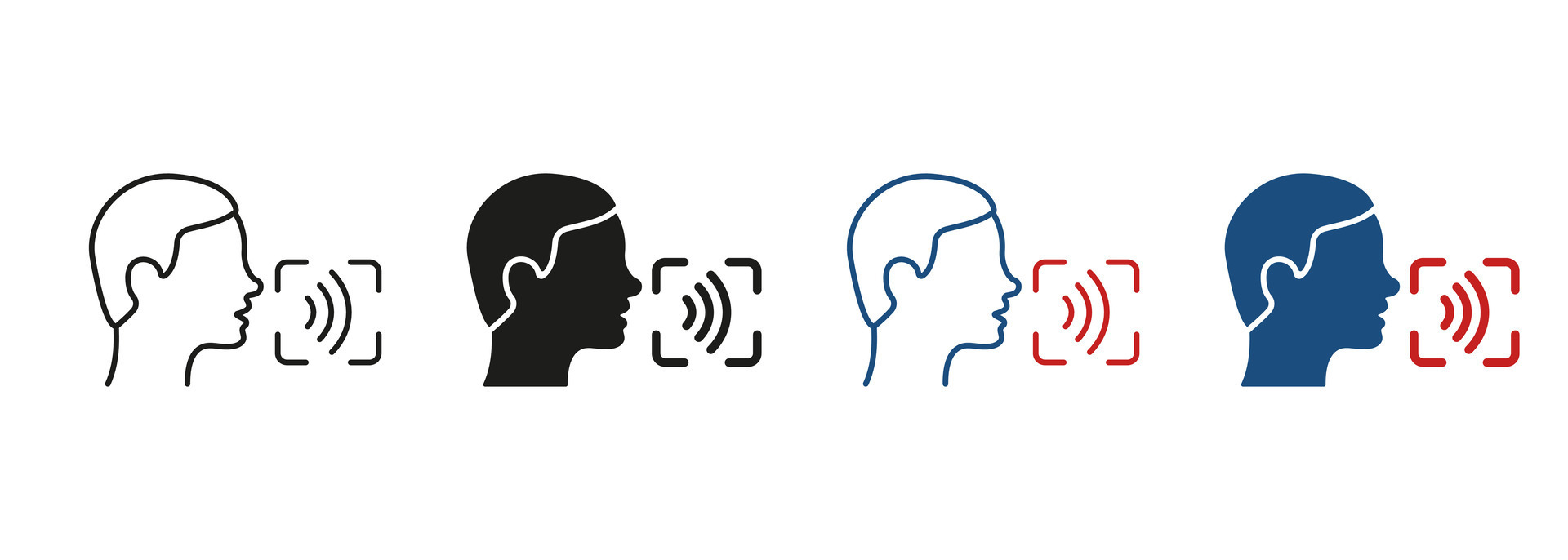 Speak For Access Symbol Collection Command Voice Id Recognition