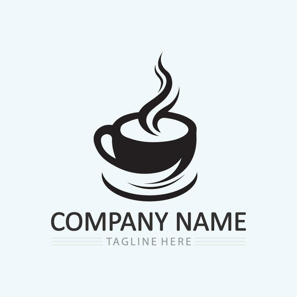 Coffee Cup Logo Vector Art Icons and Graphics for Free Download