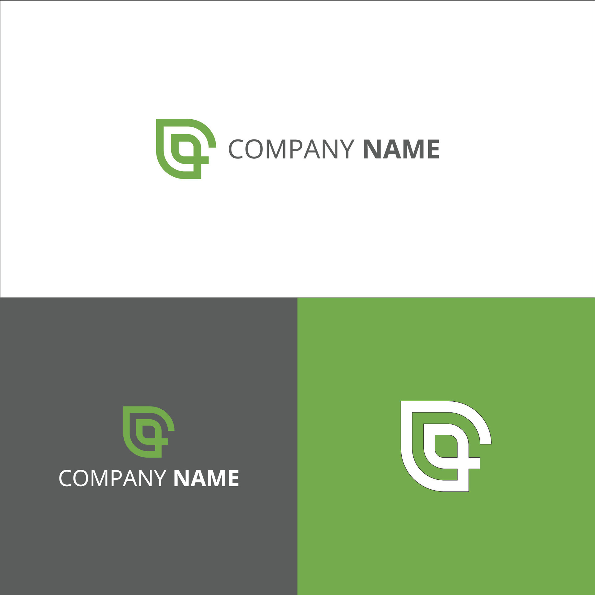 Initial cq, qc modern Logo icon design. Letter cq alpha logo design template 25784306 Vector Art ...