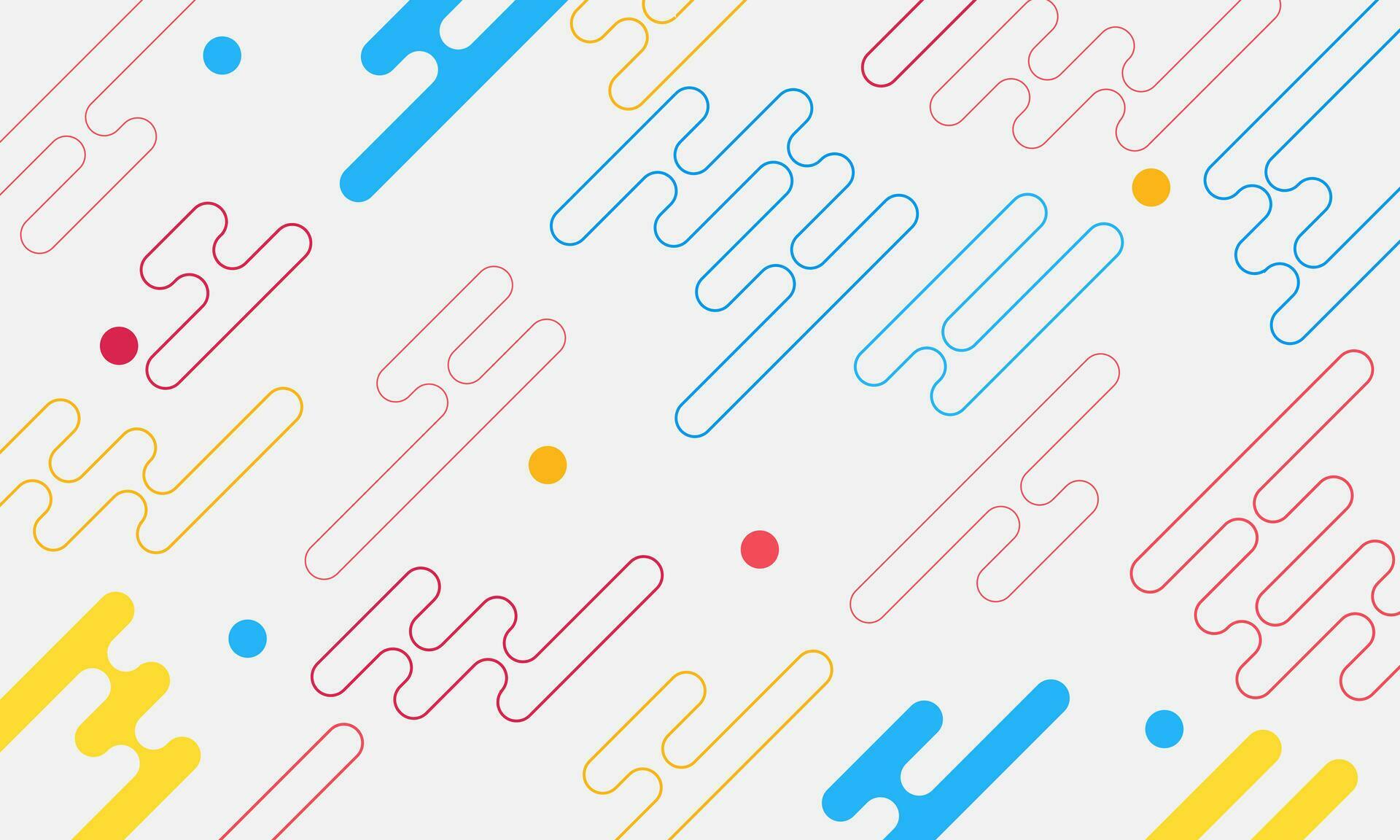 Abstract liquid shape colorful template banner with gradient color dot ...