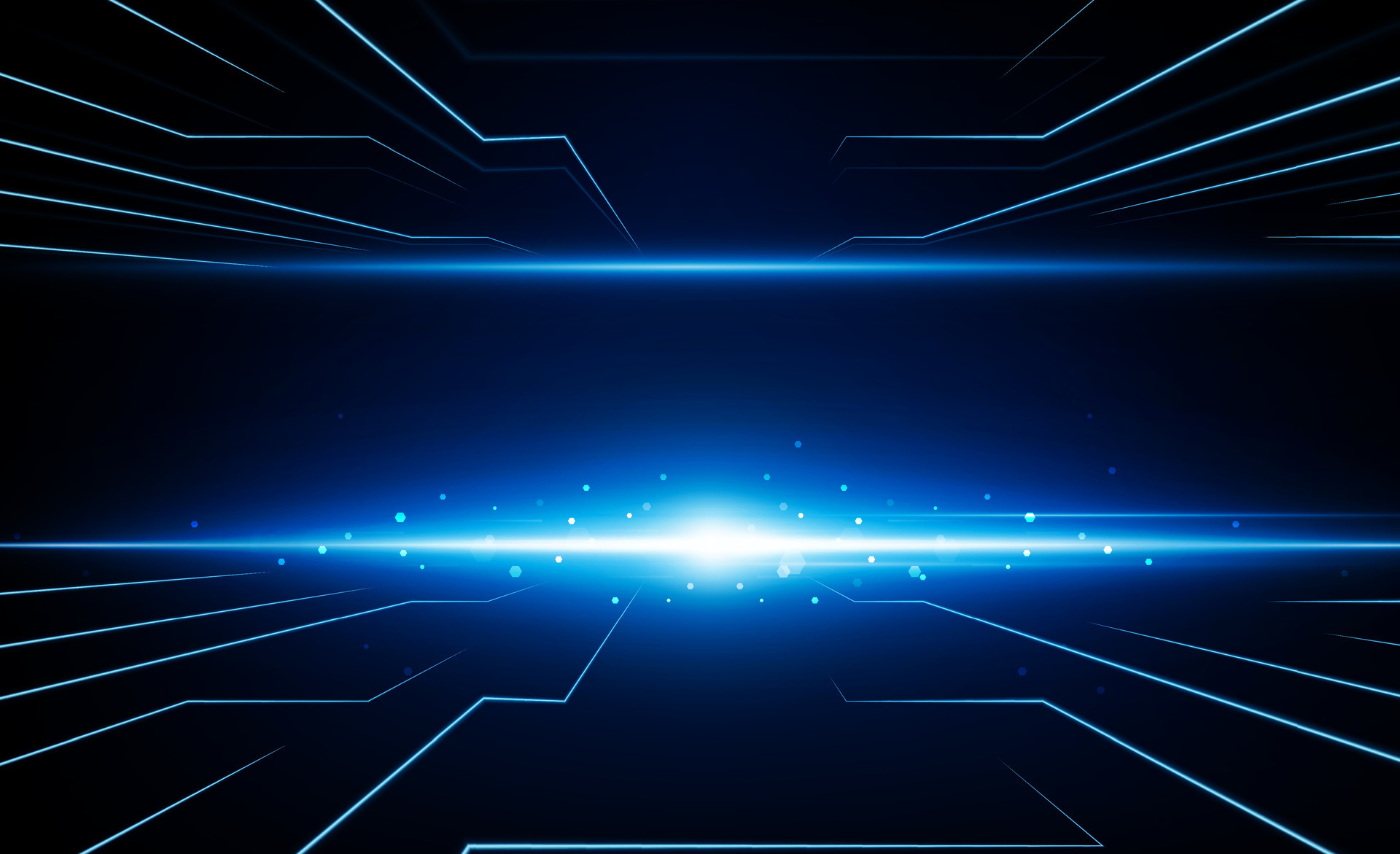 Abstract Light out technology digital Hitech communication concept ...