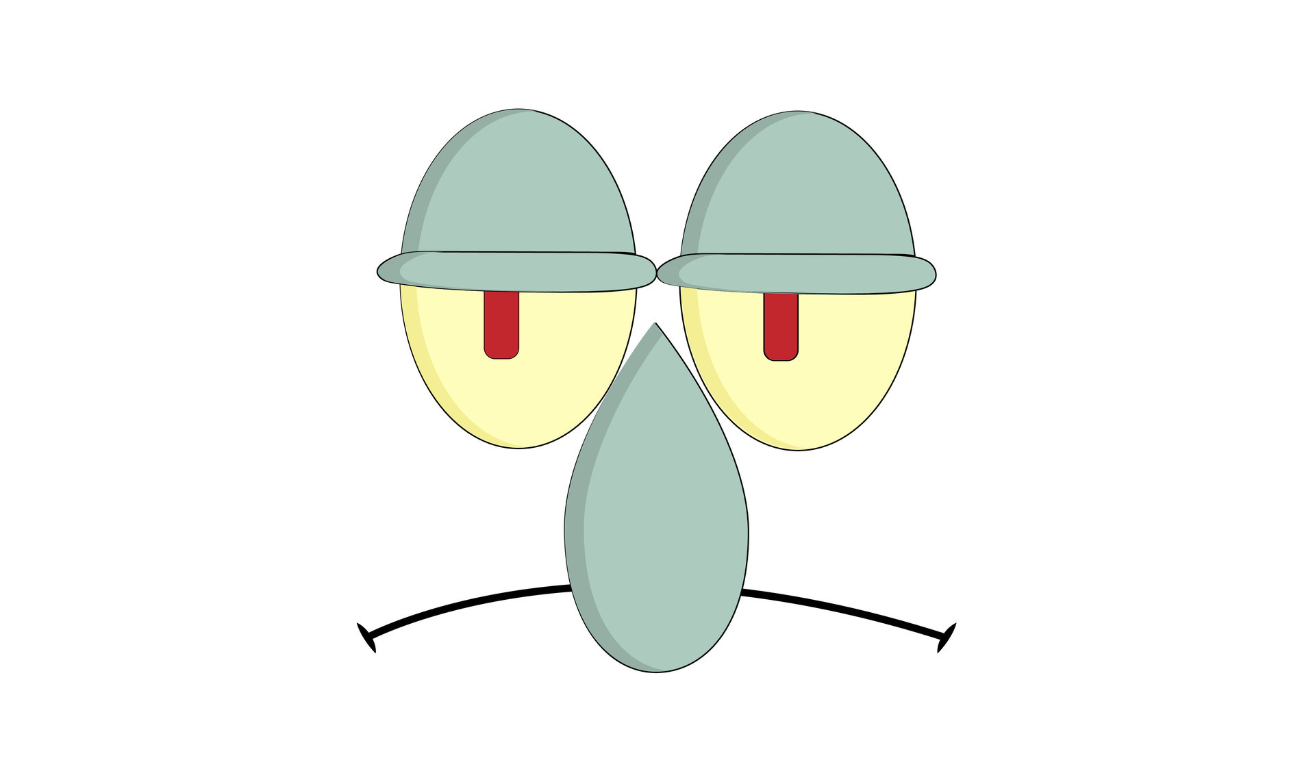 Illustration Vector Graphic Of Character Eyes From Squidward 25791684 Vector Art At Vecteezy