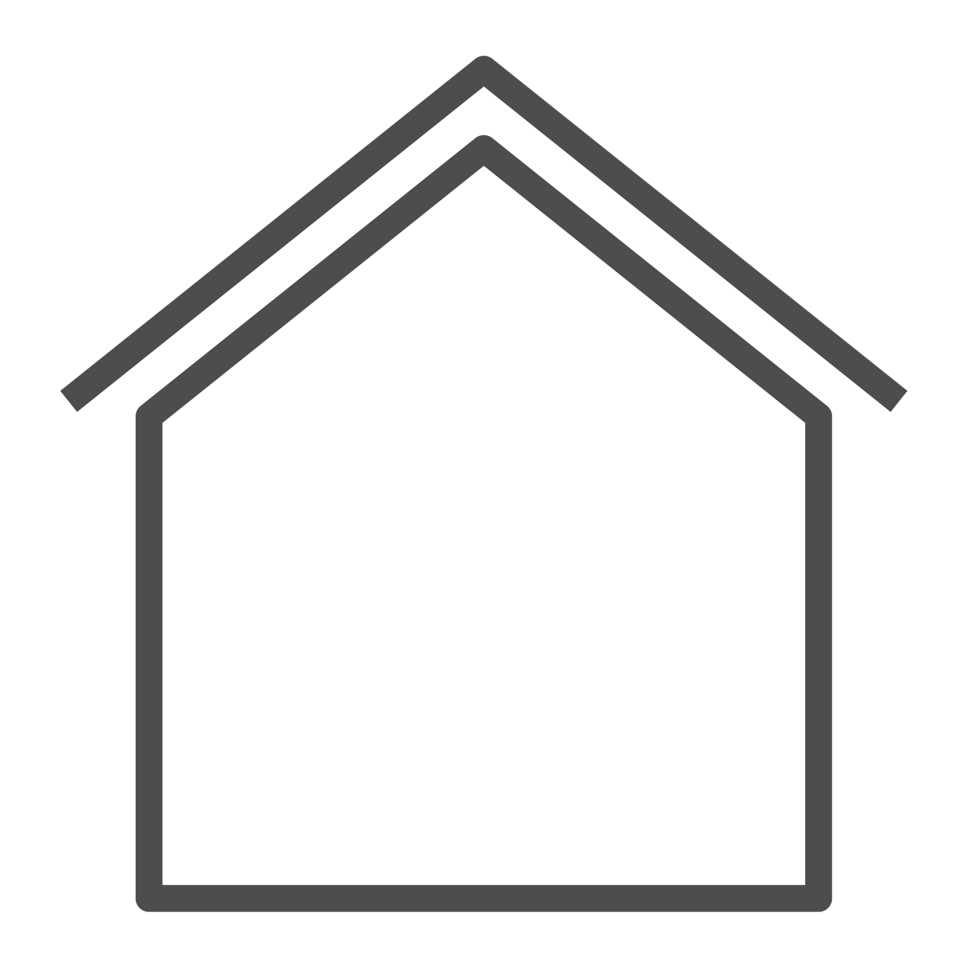 Thin Line Home Icon Outline House Shape Element 25794751 Png