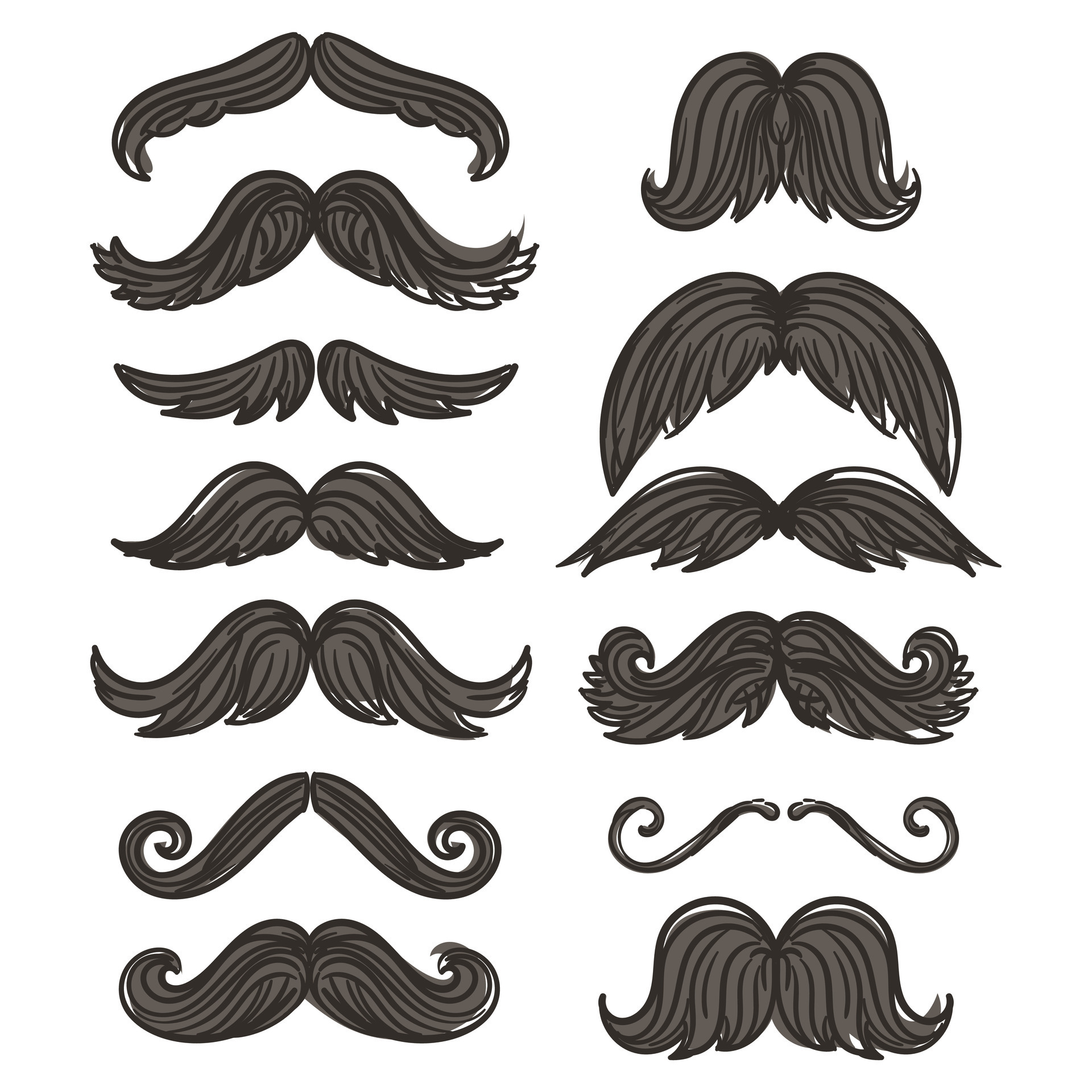 Hipster Mustache Icon