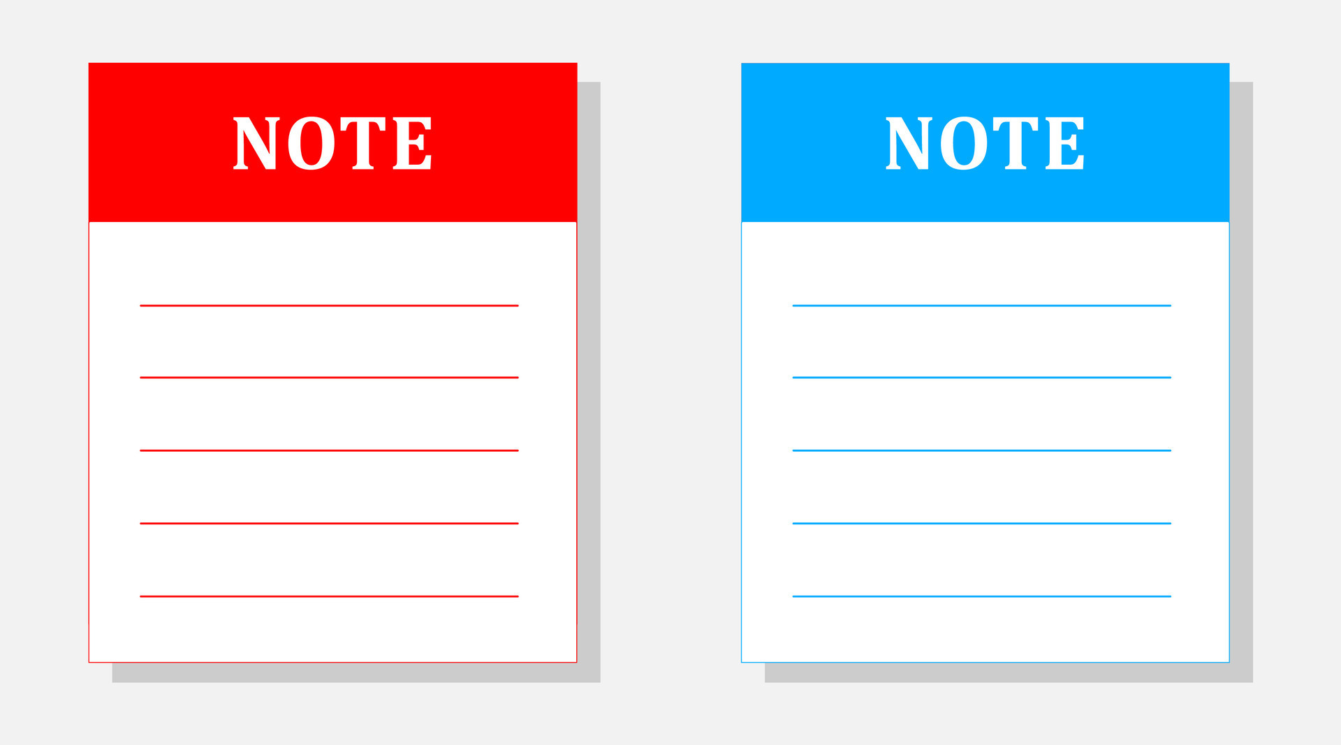 Notebook labels and notepad template. Vector design. 25796472 Vector ...