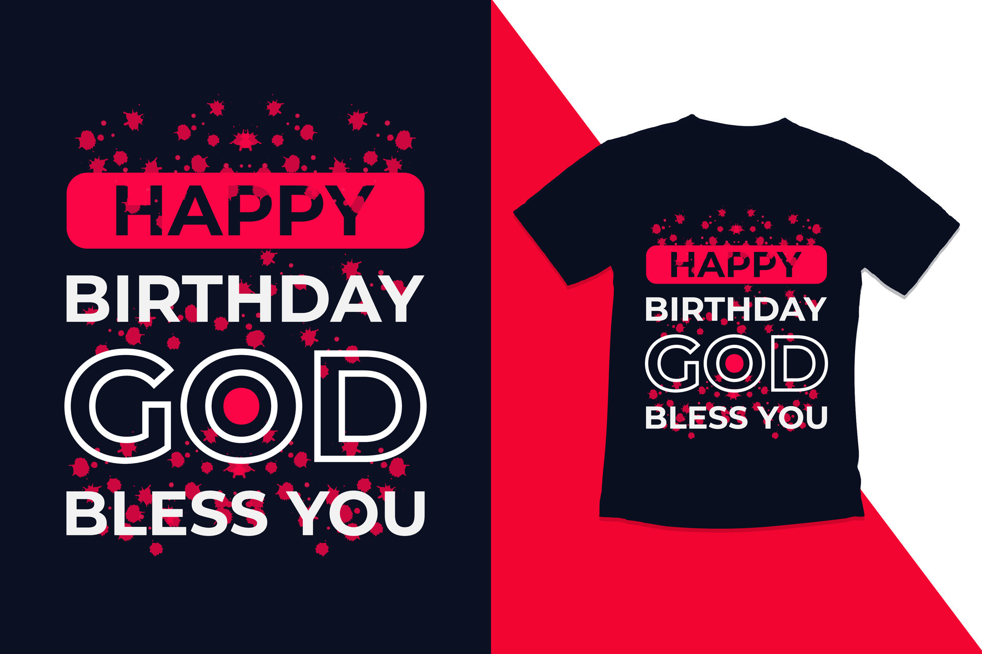 Birthday T Shirt Design Template With Modern Quotes Typography Birthday