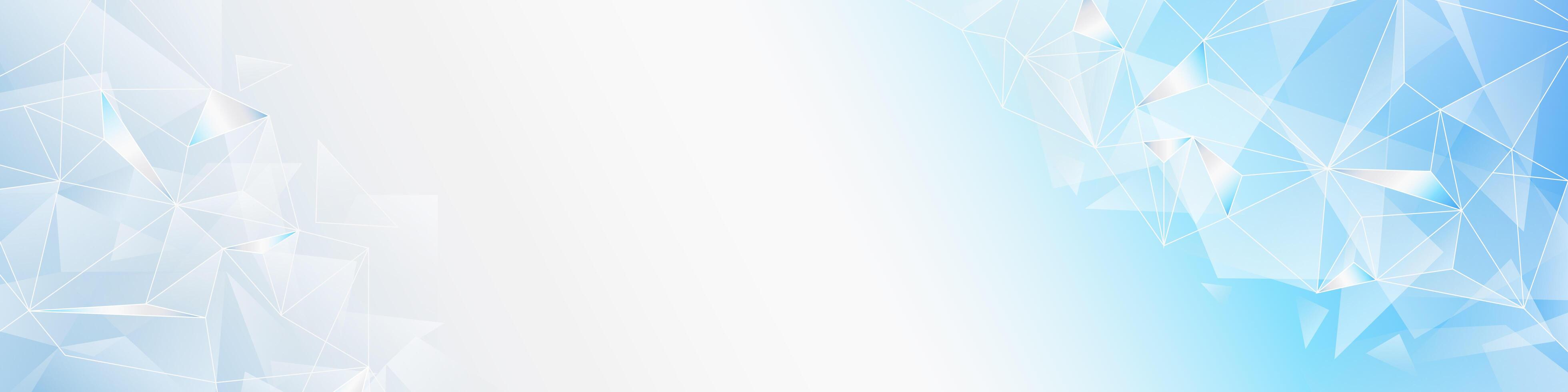 Linkedin Banner Design With Abstract Geometric Background And Fractal