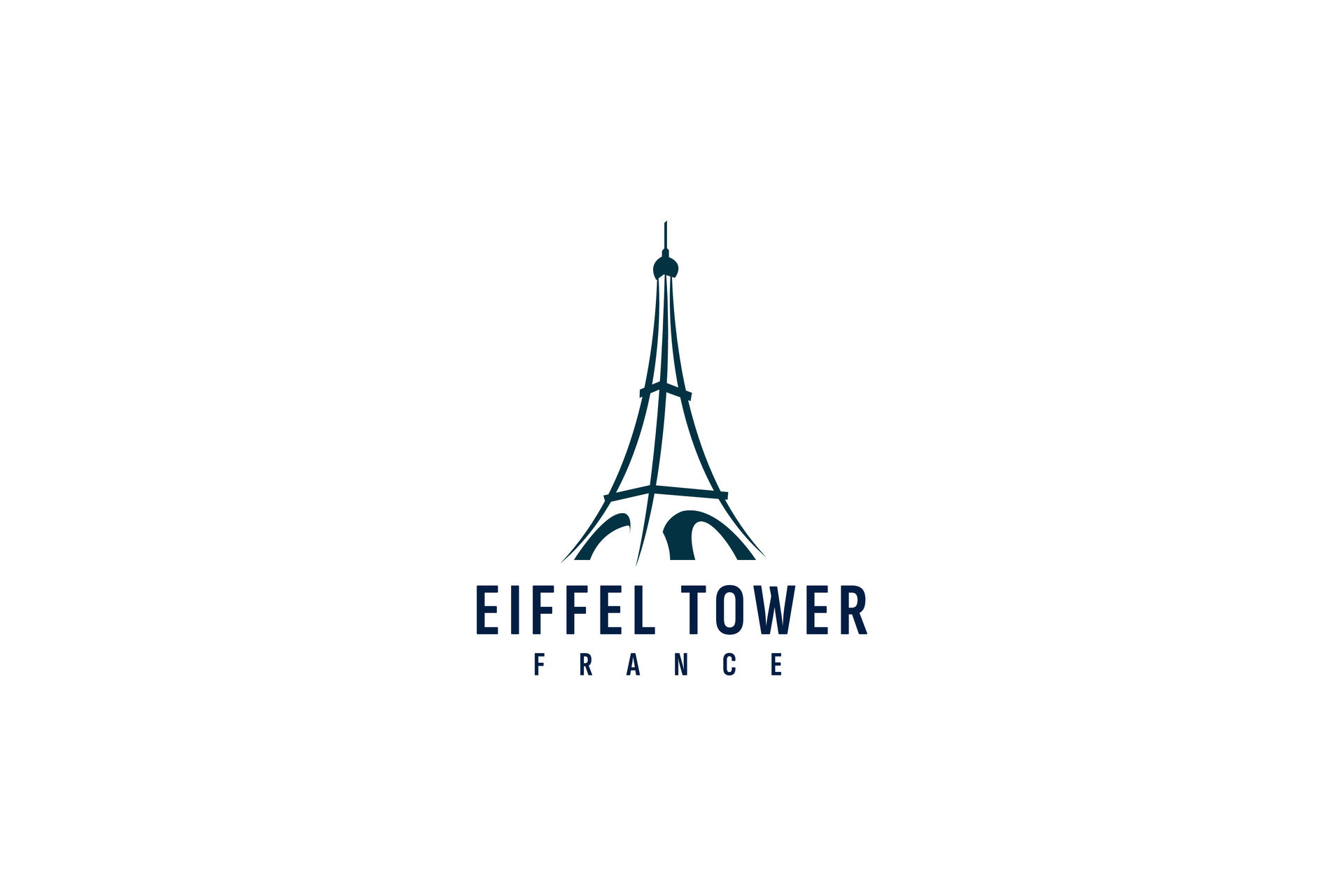 Eiffel tower logo vector icon illustration 25801706 Vector Art at Vecteezy