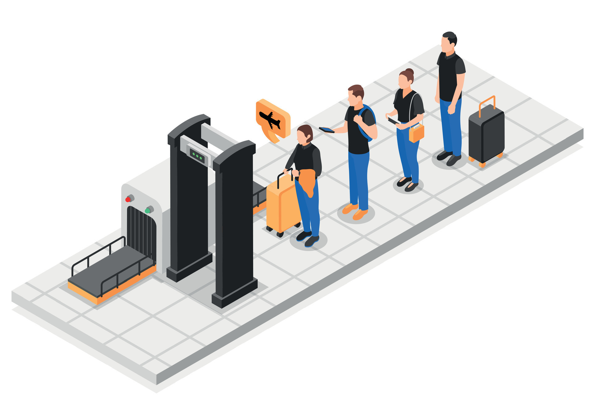 Queue Isometric Concept 25802948 Vector Art at Vecteezy Queue Isometric Concept 25802948 Vector Art at Vecteezy