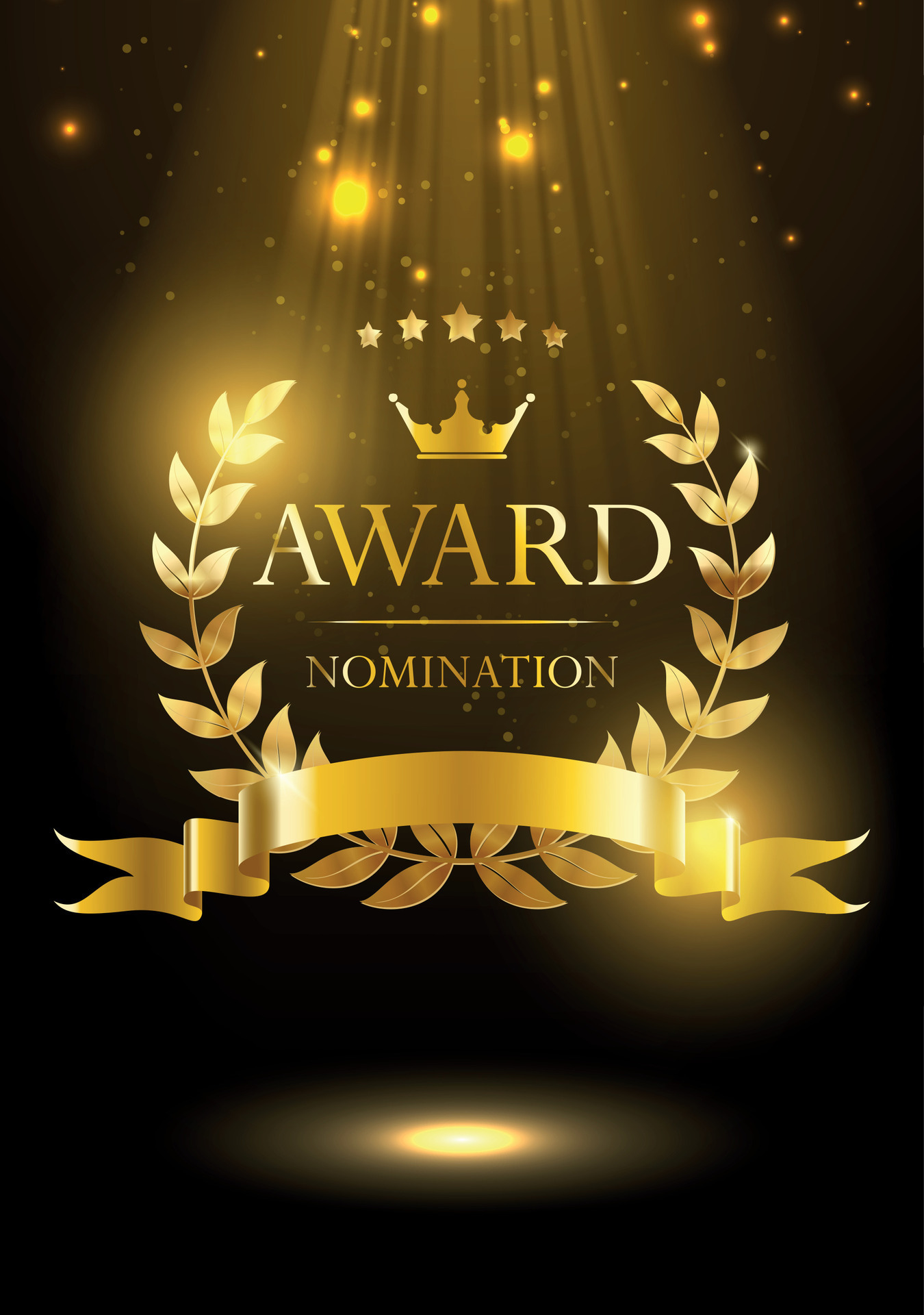 Wreath Award Nomination Background 25804219 Vector Art at Vecteezy Wreath Award Nomination Background 25804219 Vector Art at Vecteezy