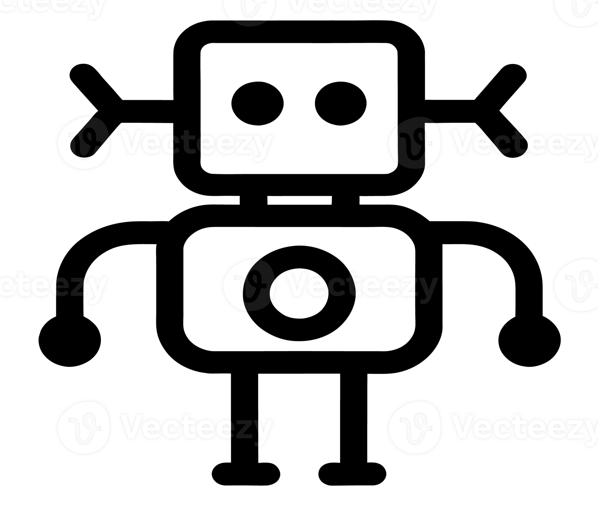 Artificial Intelligence Robot Technology Tech icon transparent ...