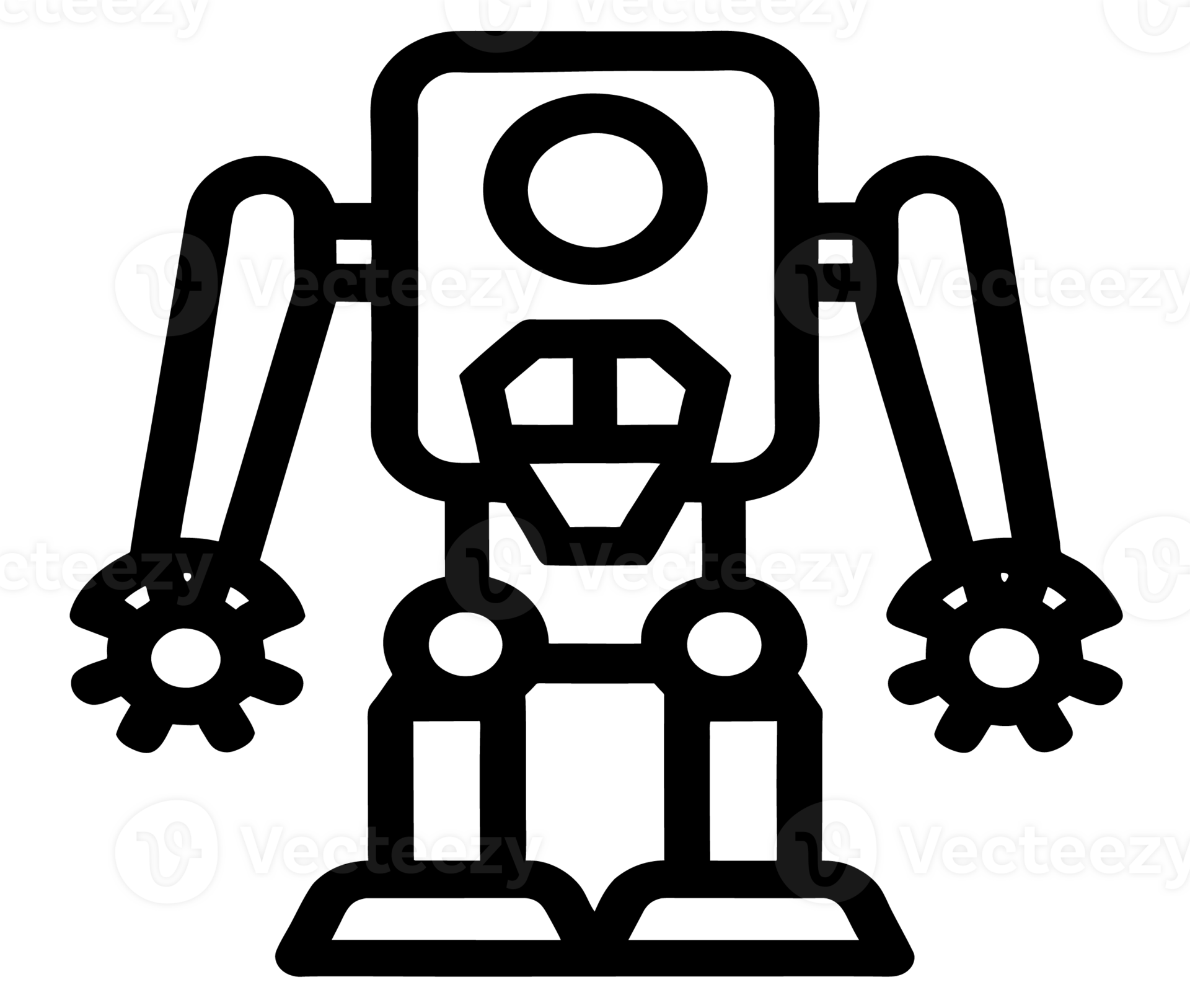 Artificial Intelligence Robot Technology Tech icon transparent ...