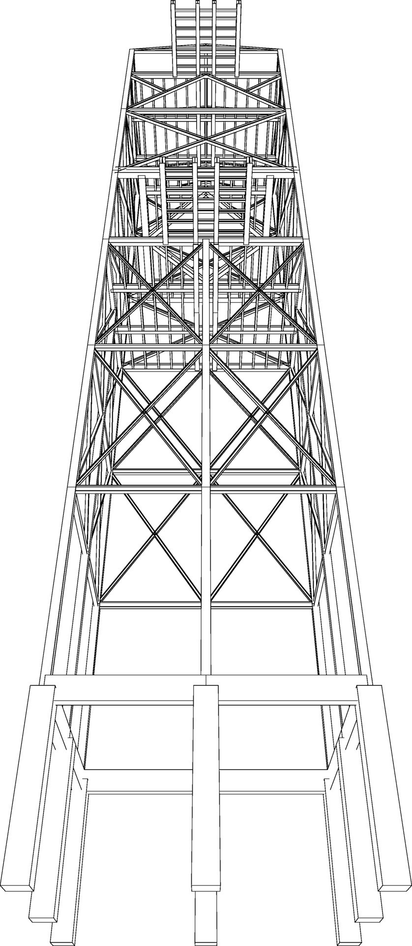 3D illustration of building structure 25822129 Vector Art at Vecteezy
