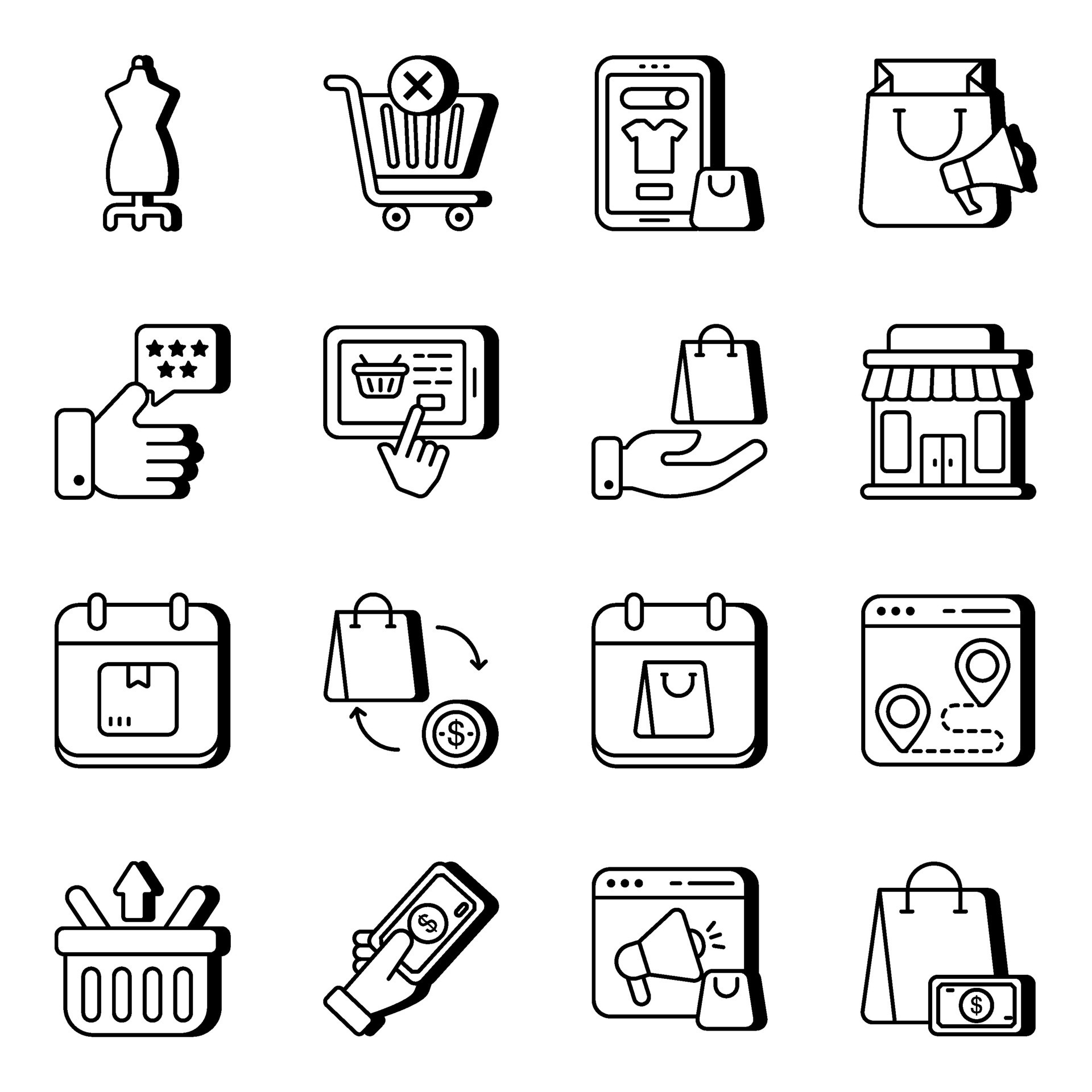 Set of Ecommerce Linear Icons 25838022 Vector Art at Vecteezy Set of Ecommerce Linear Icons 25838022 Vector Art at Vecteezy