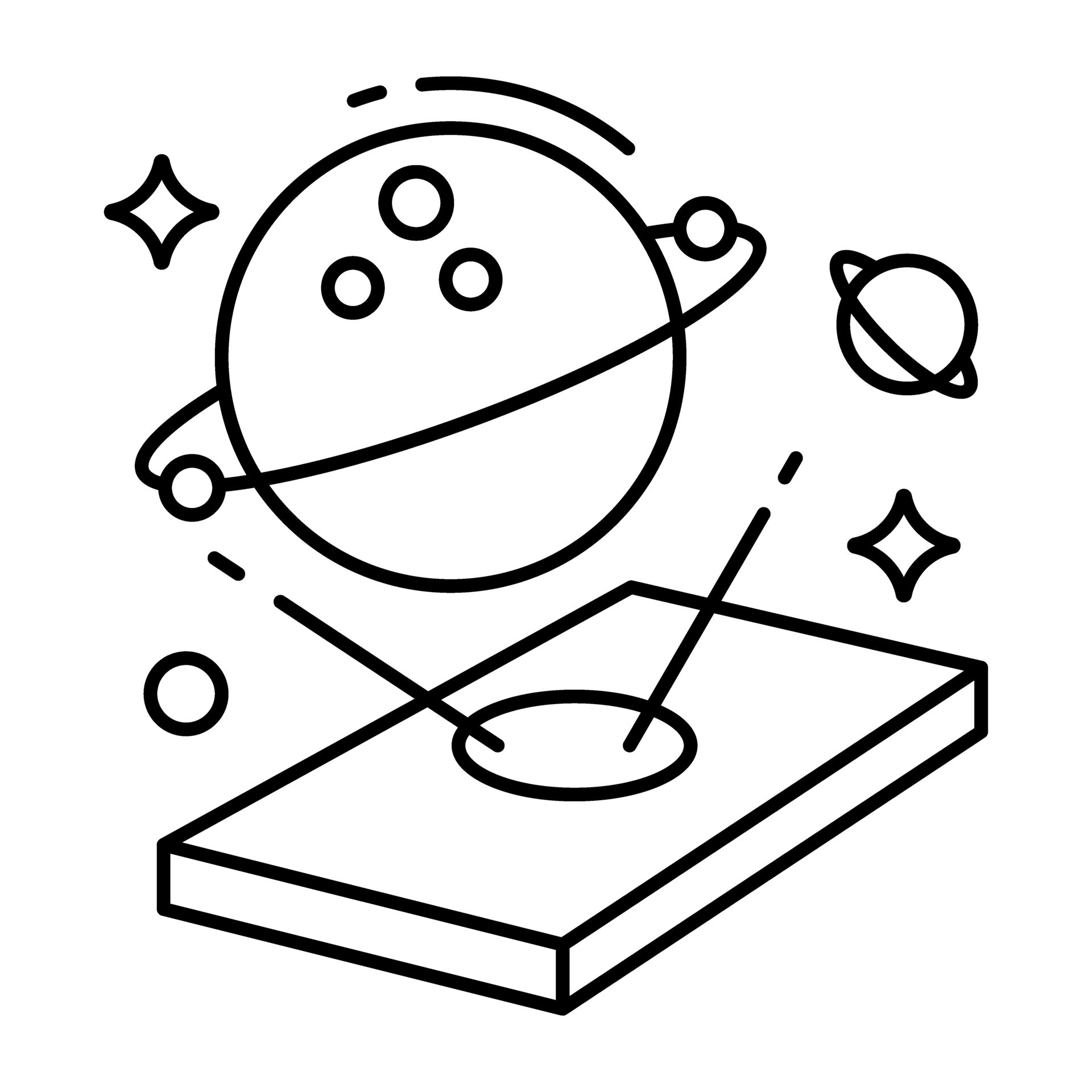 Trendy Vector Design Of Hologram Linear Editable Icon 25838321 Vector
