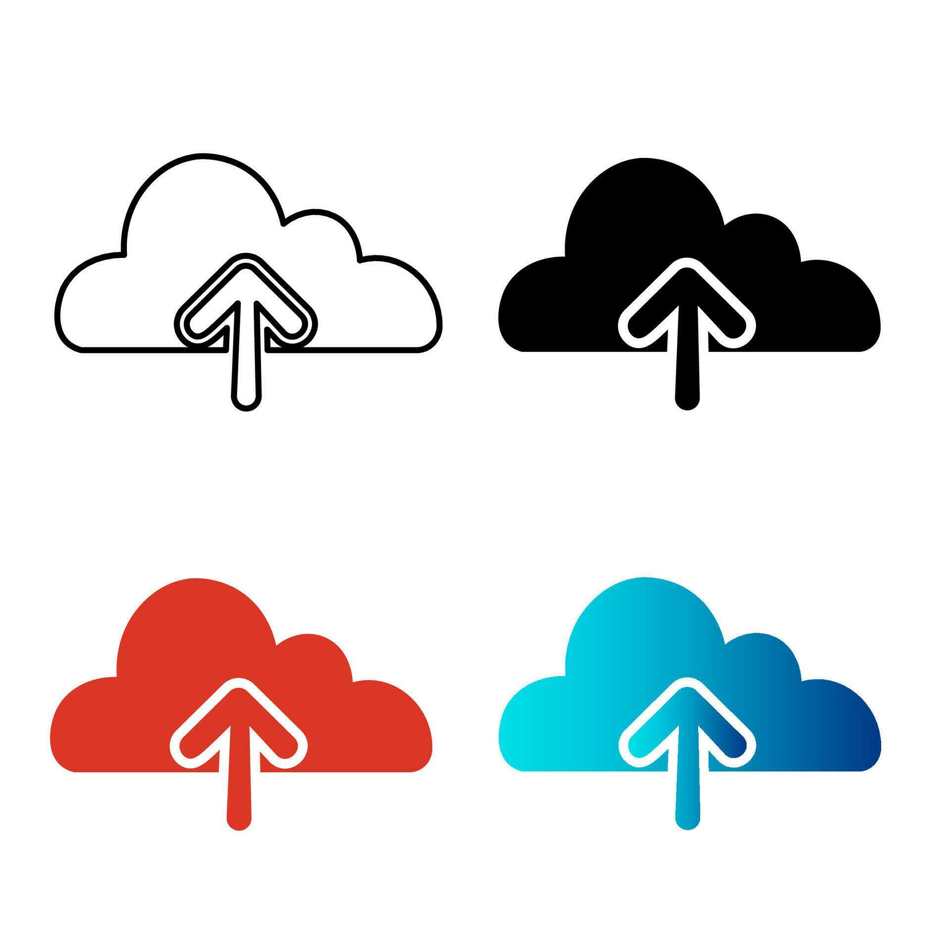 Abstract Web Upload Silhouette Illustration 25839898 Vector Art at Vecteezy