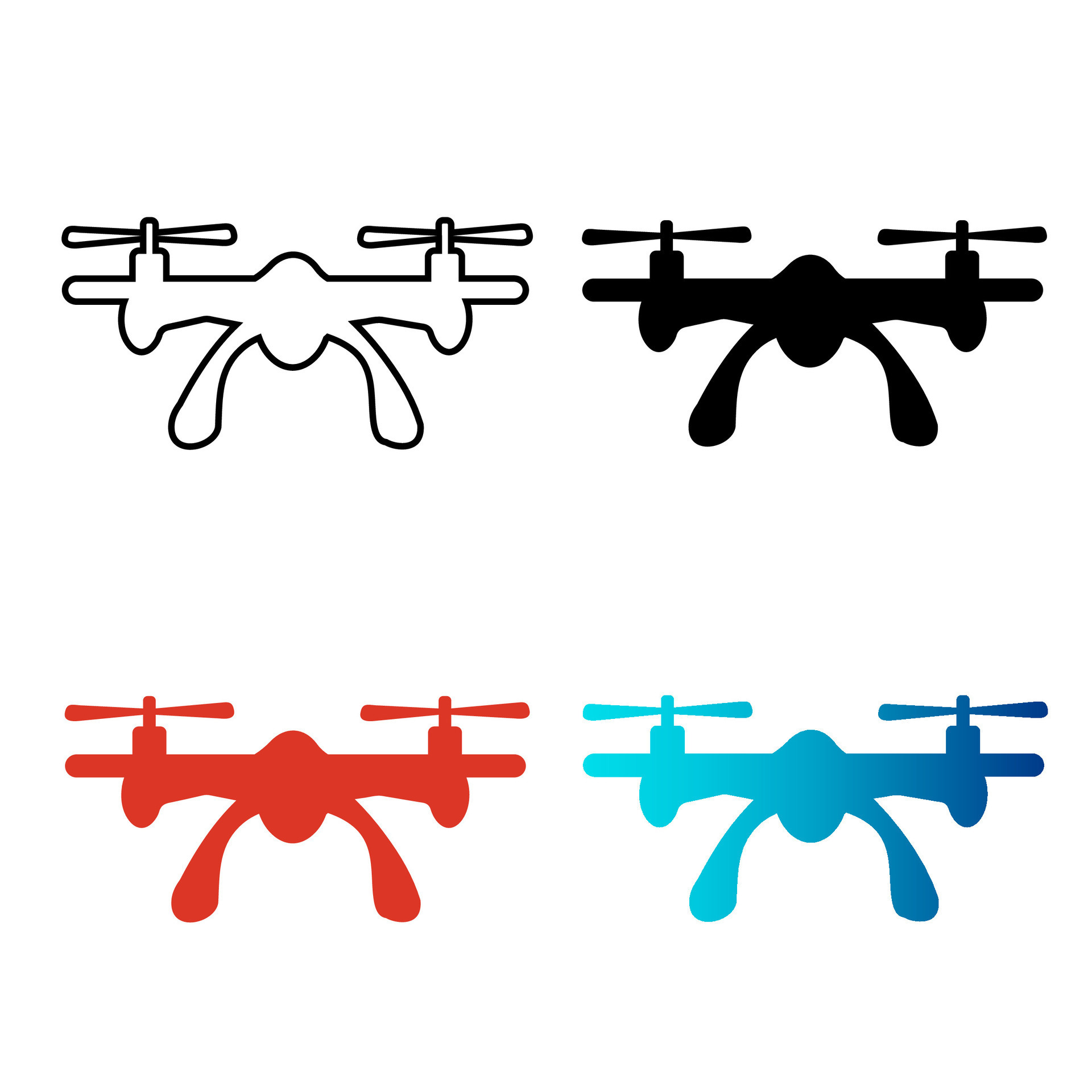 Abstract Drone Silhouette Illustration 25841258 Vector Art At Vecteezy