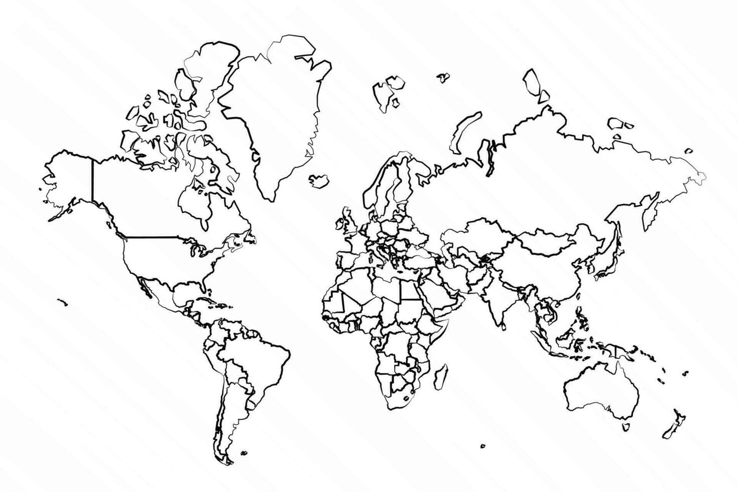 Hand Drawn World Map Illustration 25841943 Vector Art at Vecteezy Hand Drawn World Map Illustration 25841943 Vector Art at Vecteezy