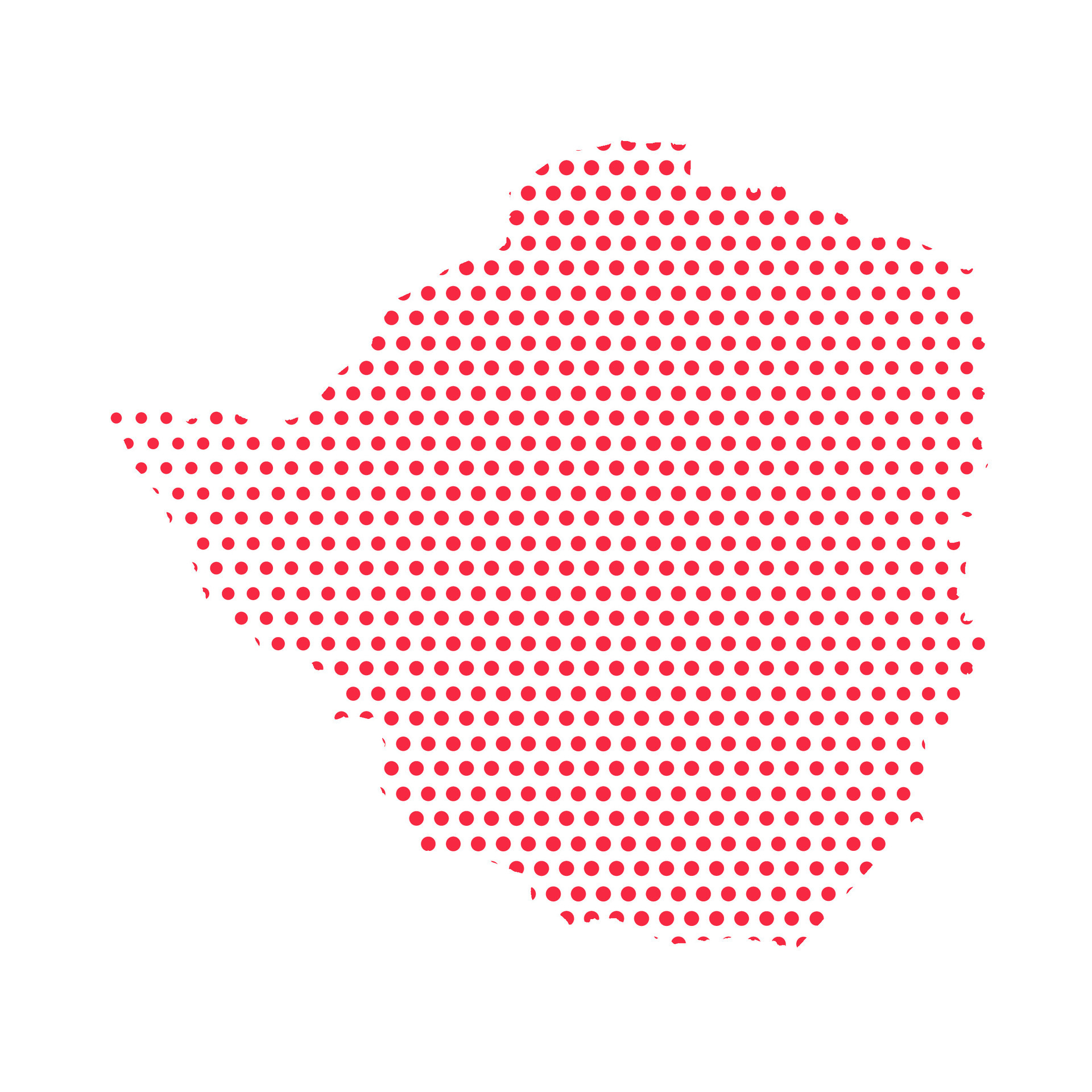Vector Zimbabwe Dotted Map Illustration 25843203 Vector Art At Vecteezy