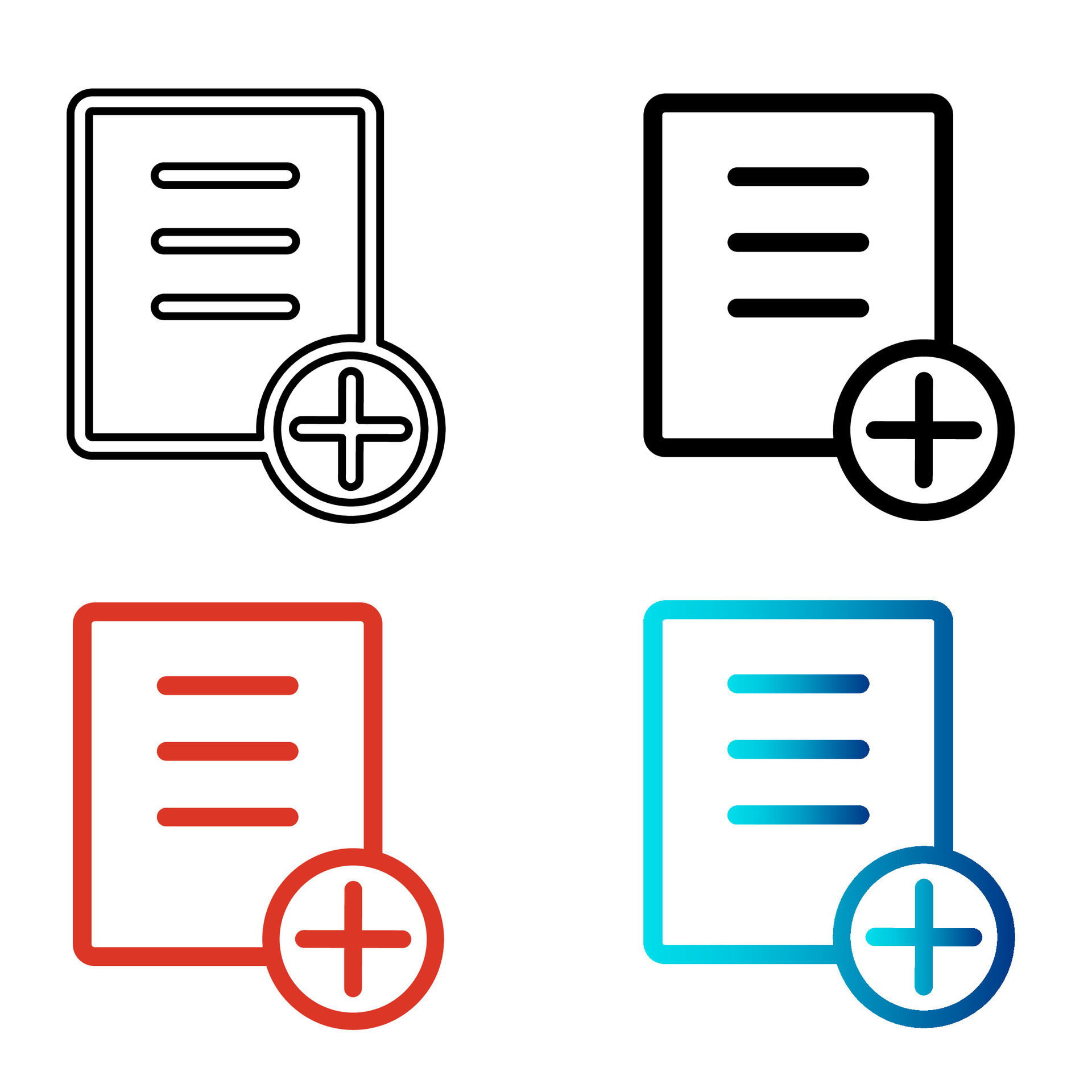 Abstract Add New Document Silhouette Illustration 25844212 Vector Art ... Abstract Add New Document Silhouette Illustration 25844212 Vector Art ...