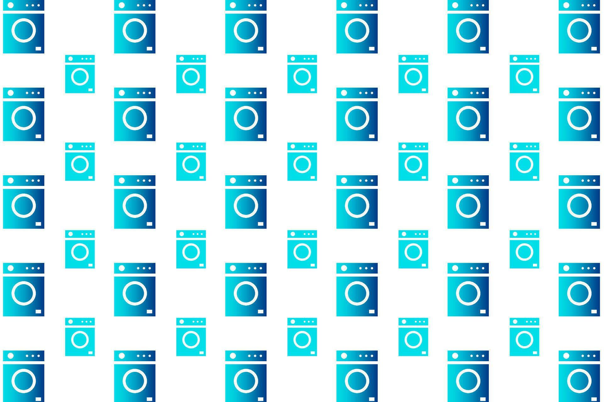 Abstract Modern Washing Machine Pattern Background 25846423 Vector Art ...