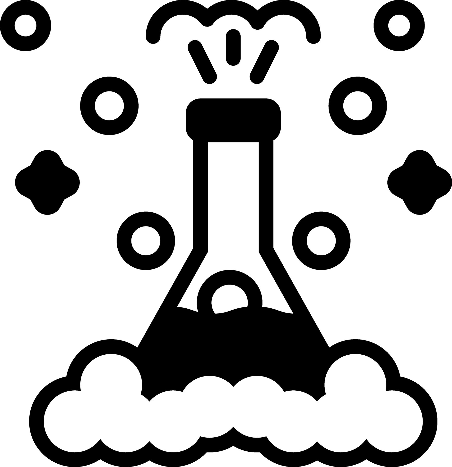 solid icon for experiment 25847739 Vector Art at Vecteezy