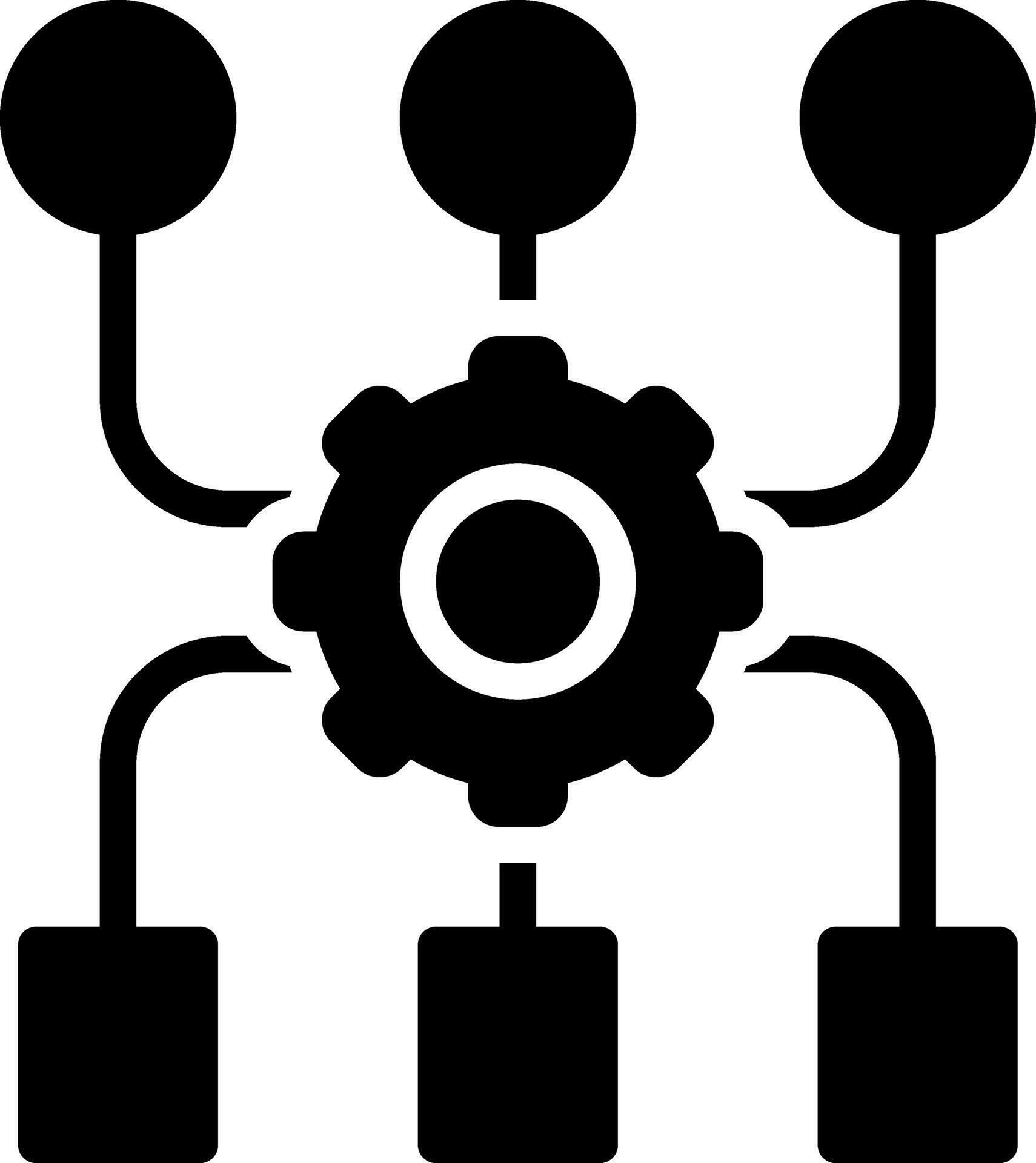 solid icon for program algorithm 25847743 Vector Art at Vecteezy