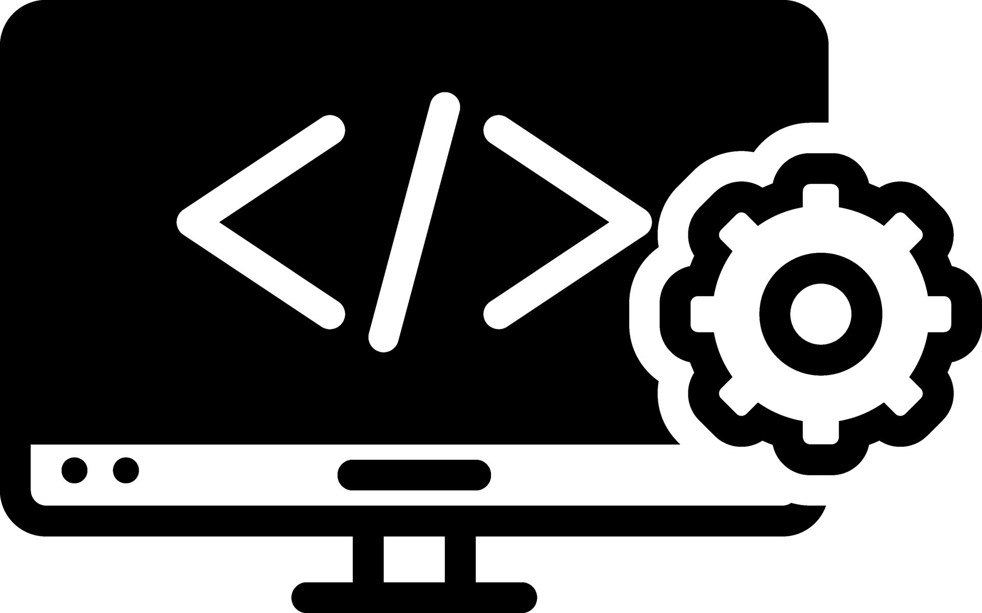 sólido icono para web desarrollar 25847751 Vector en Vecteezy