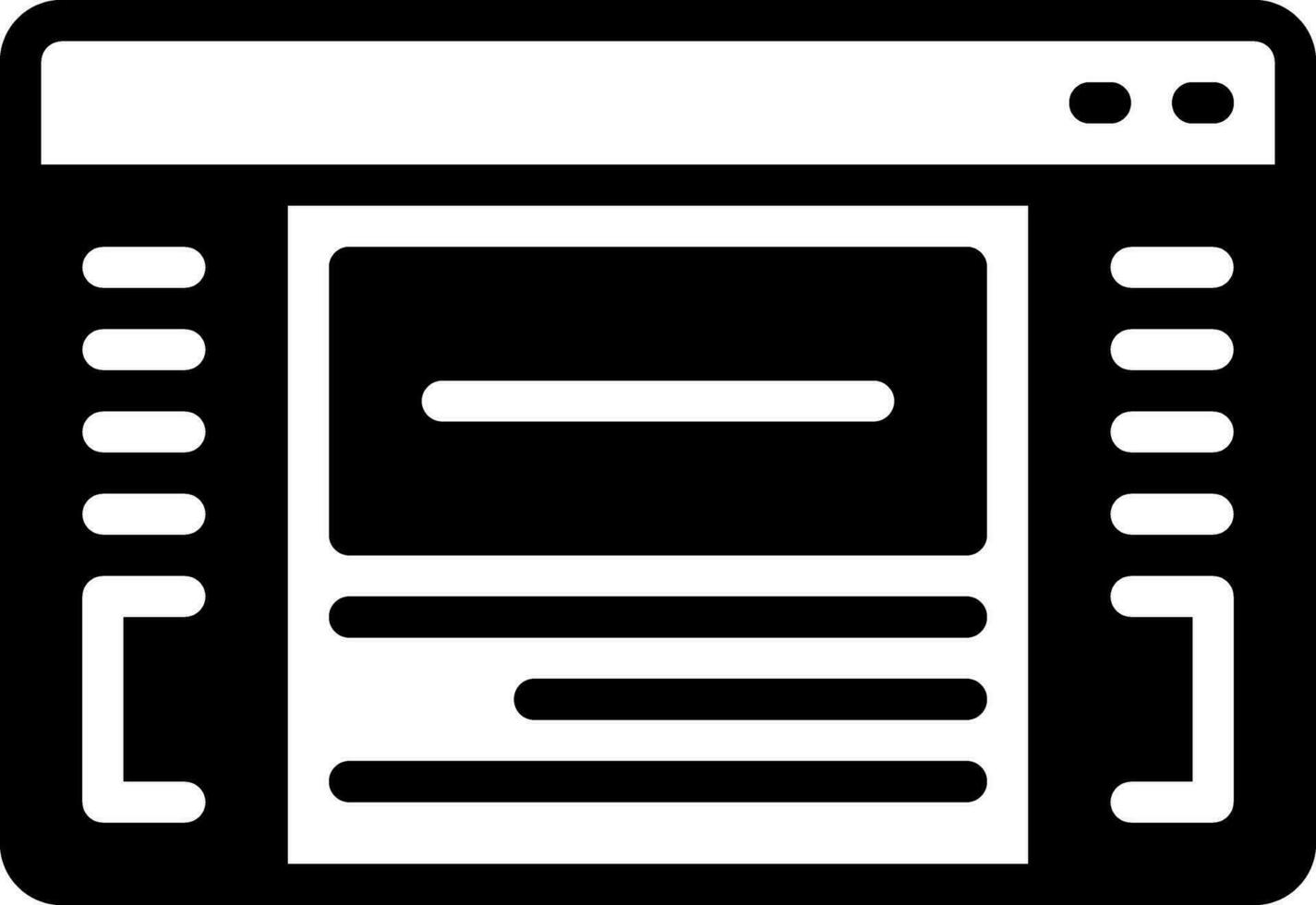 solid icon for interfaces 25848062 Vector Art at Vecteezy