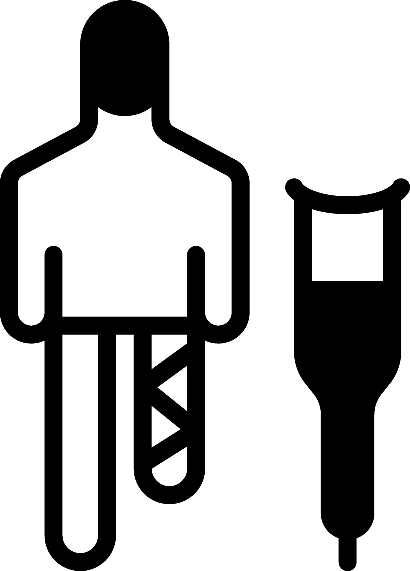 solid icon for able 25848214 Vector Art at Vecteezy