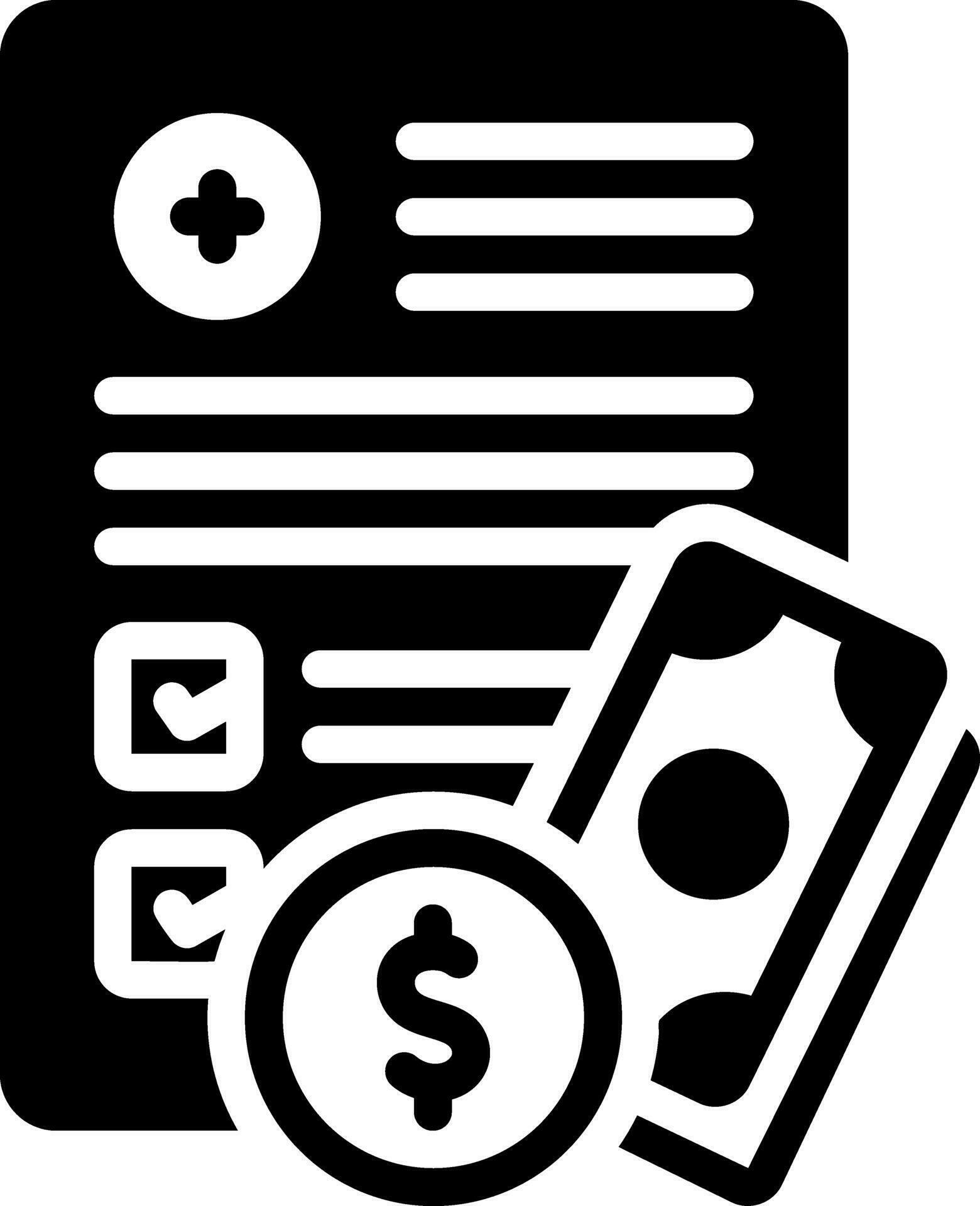 solid icon for expenditures 25848401 Vector Art at Vecteezy