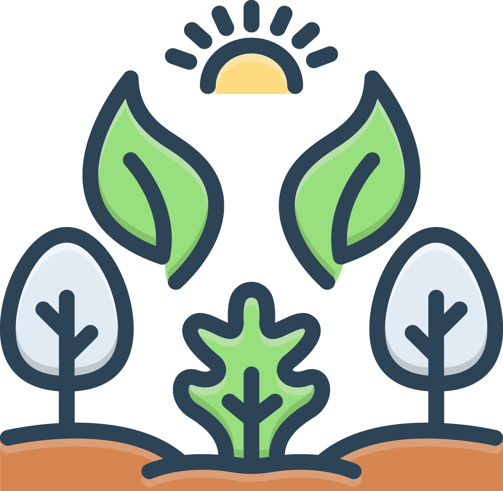 color icon for green 25848555 Vector Art at Vecteezy