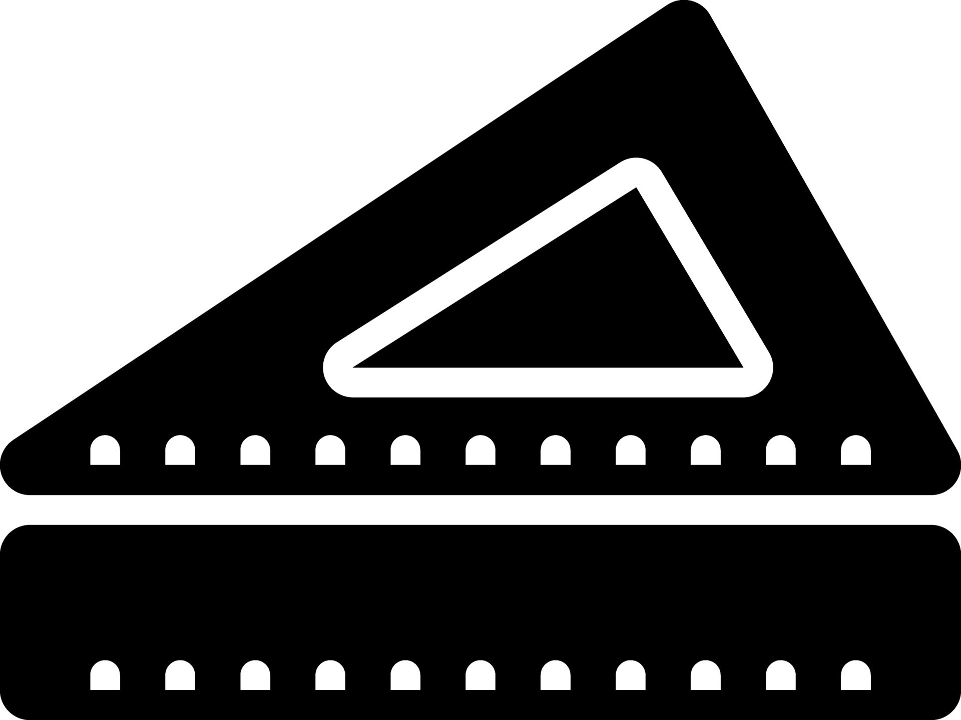 solid icon for set square 25848571 Vector Art at Vecteezy