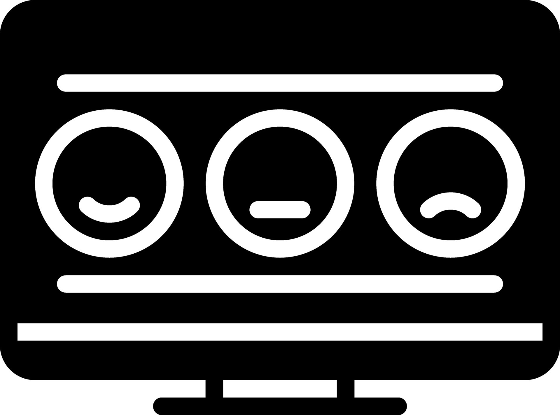 solid icon for feedback form 25848653 Vector Art at Vecteezy