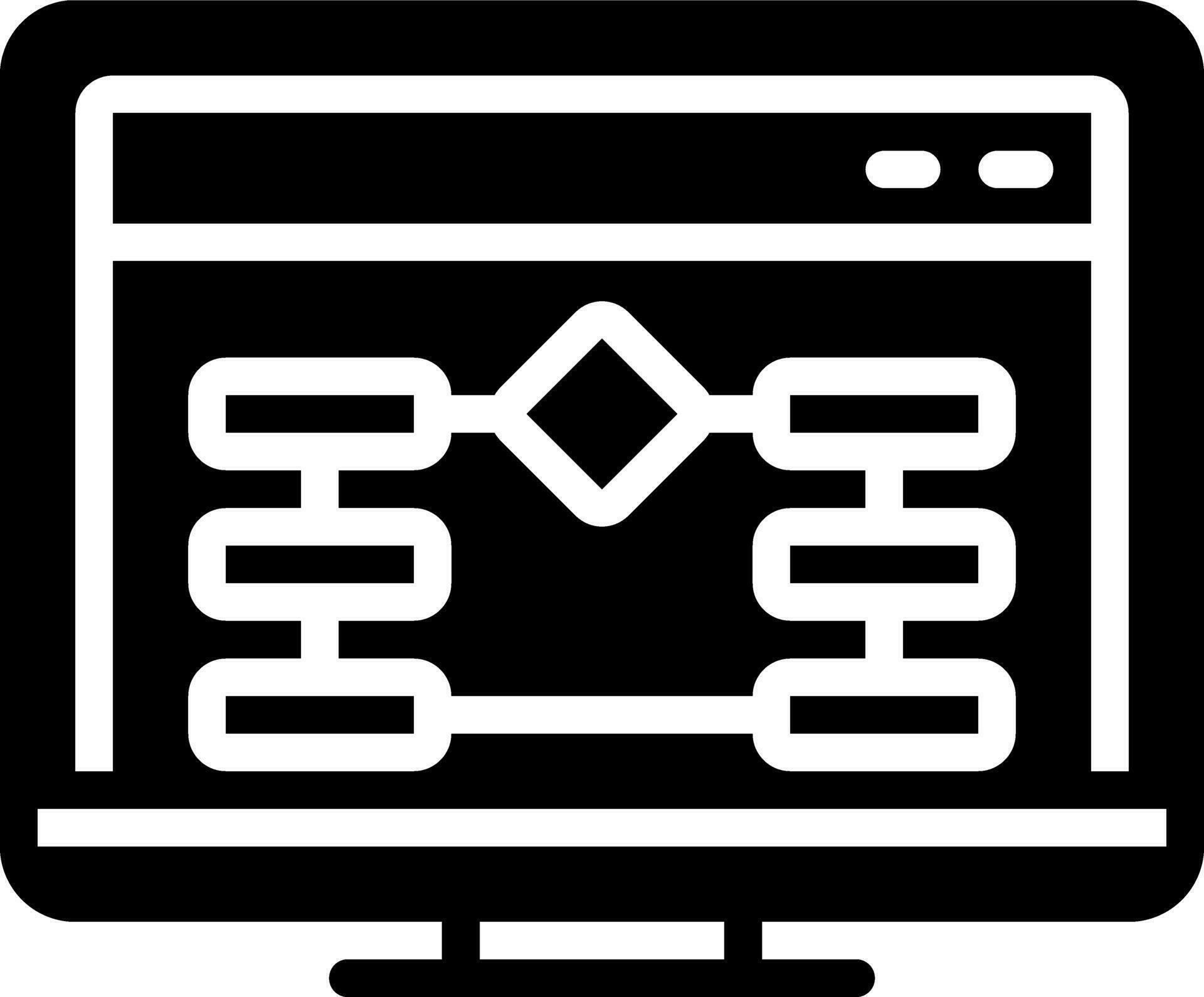 solid icon for website algorithm 25848659 Vector Art at Vecteezy