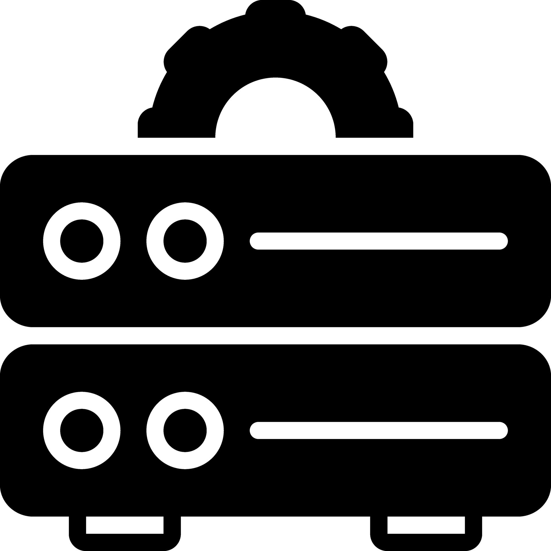 solid icon for data management 25848748 Vector Art at Vecteezy